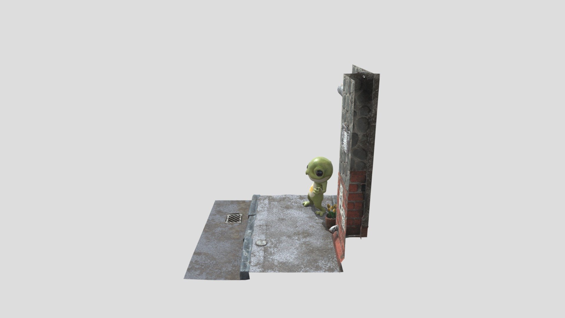 Ally Scene: Texture Final - 3D model by Cora (@hexbun) [b7e09ea ...