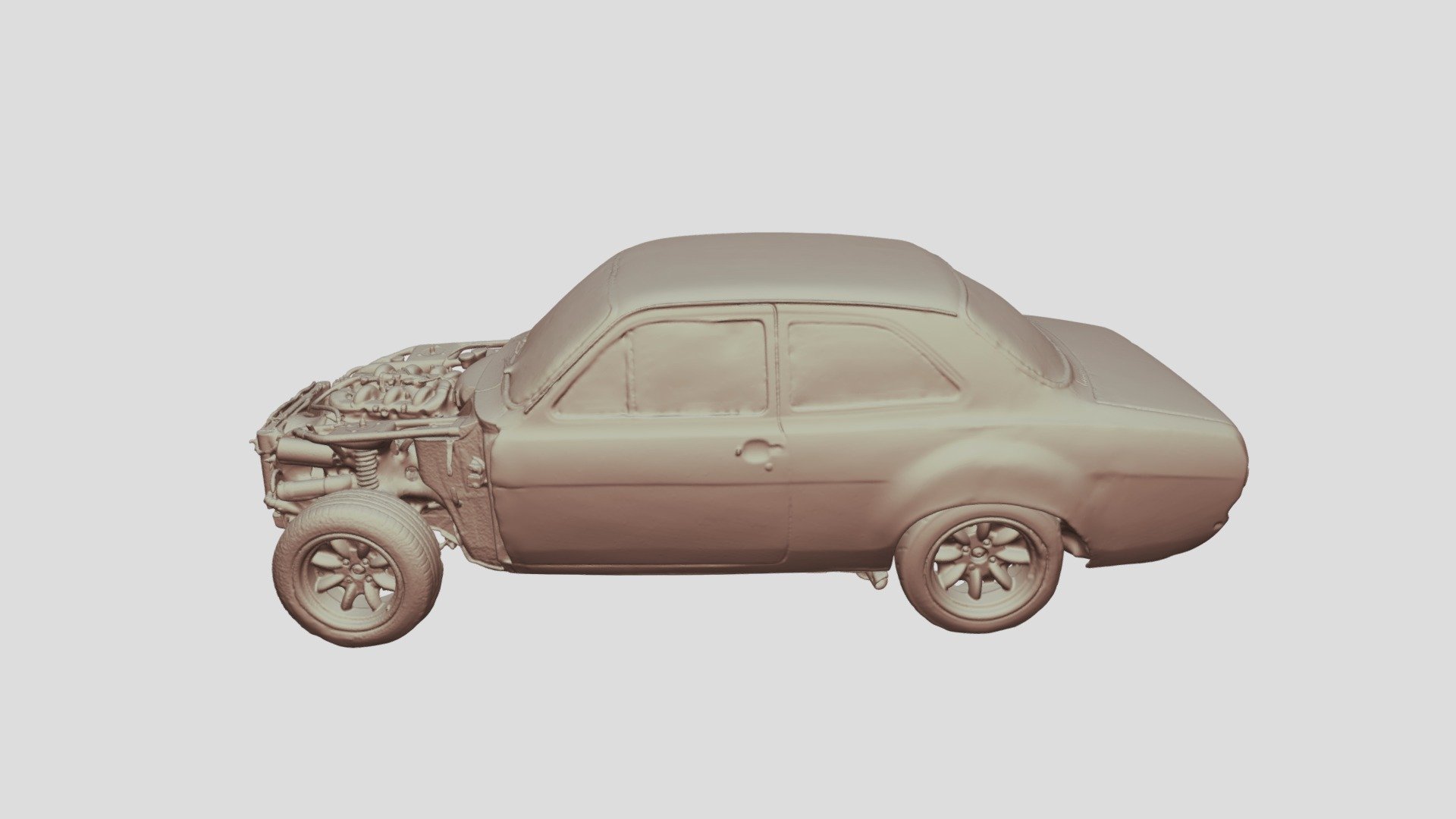 Classic Car（scanned by Revopoint RANGE） - 3D model by Revopoint 3D ...