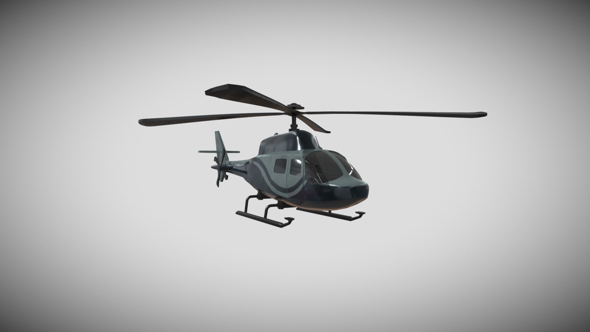 Helicopter - 3D model by Kometan [b7e1128] - Sketchfab