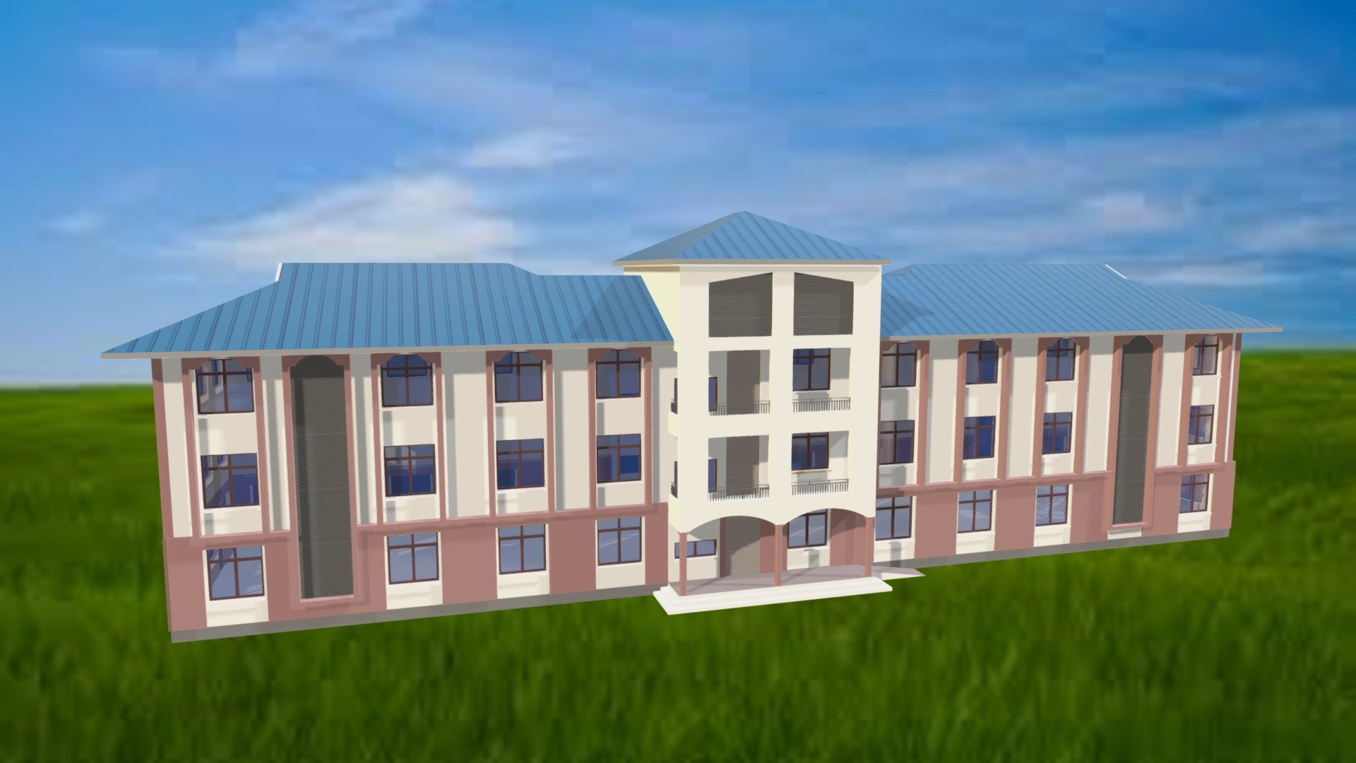 William Geter - 360 spin model of 3D house - 3D model by Render3DQuick ...