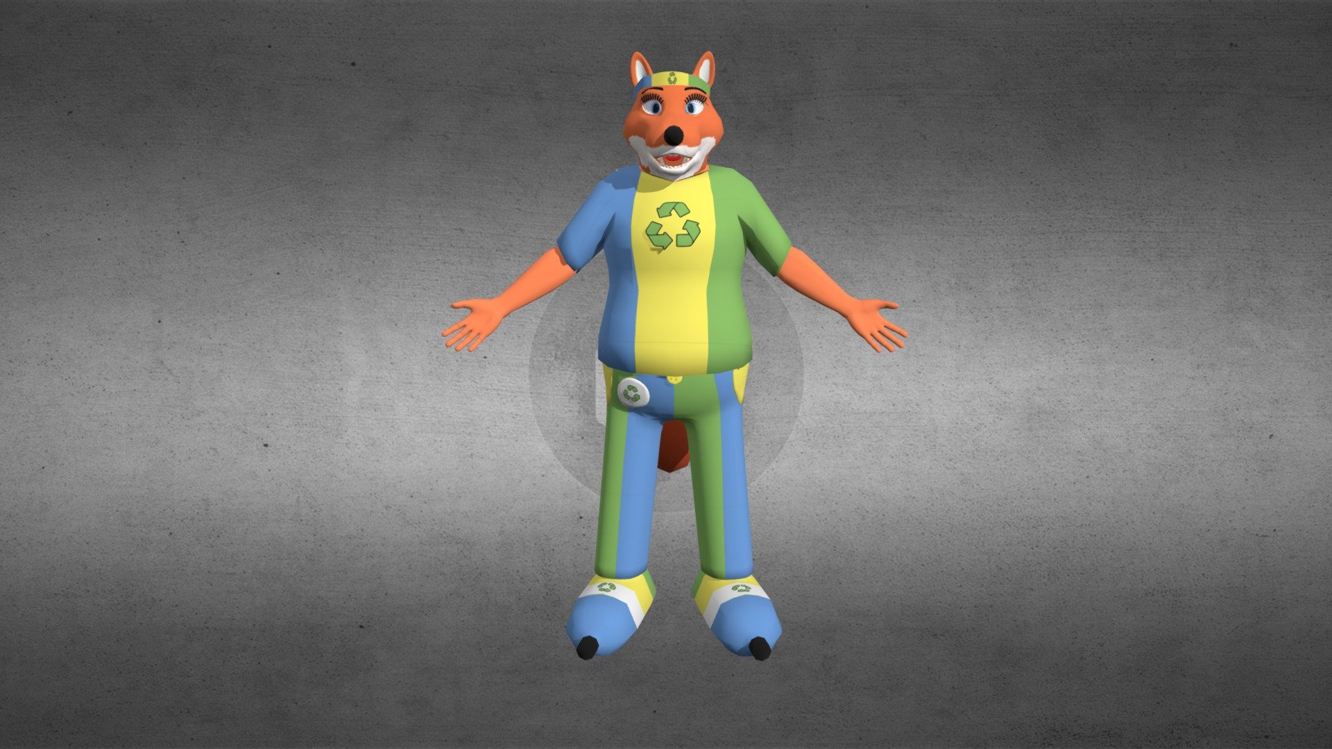 Zorrita Chilla - Vallenar 2023 - 3D model by Emerson Tuniche (@ebtunich ...