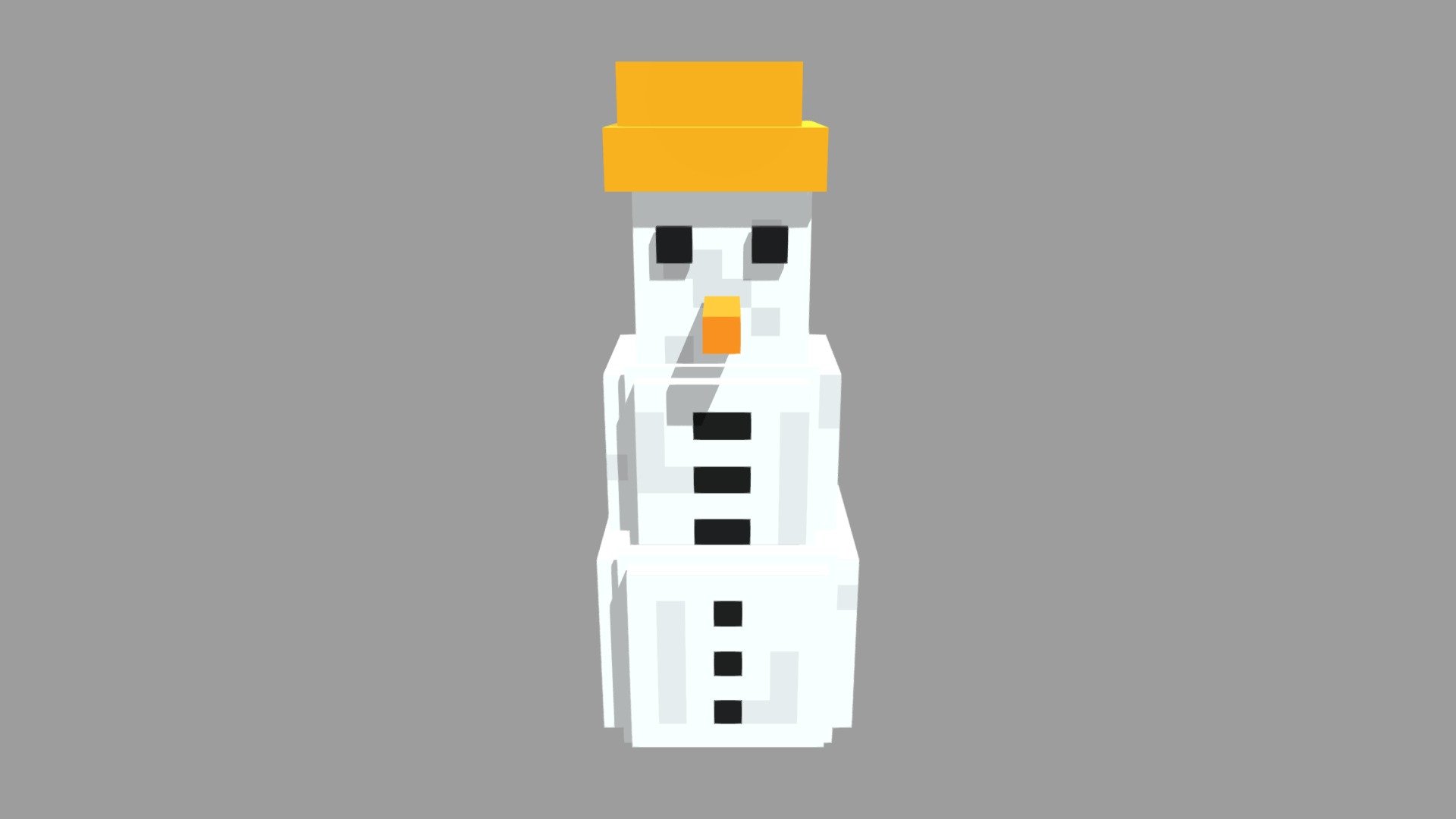Snow Man - 3D model by louiscubiquepro [b7e41ec] - Sketchfab