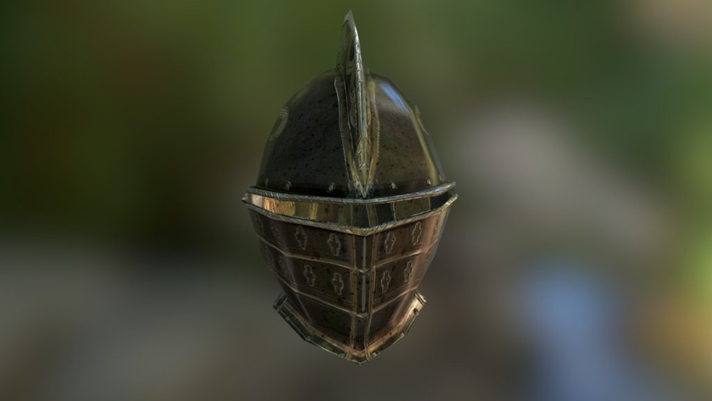Empty Helmet - 3D model by fruitcakette [b7e84da] - Sketchfab