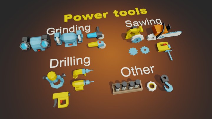 Grinders 3D models - Sketchfab