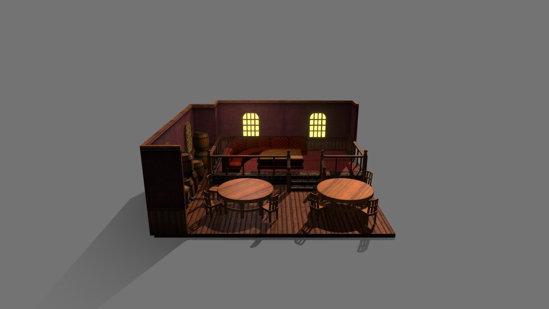 pub - 3D model by jacee.lim.yuen [b7e8b1a] - Sketchfab