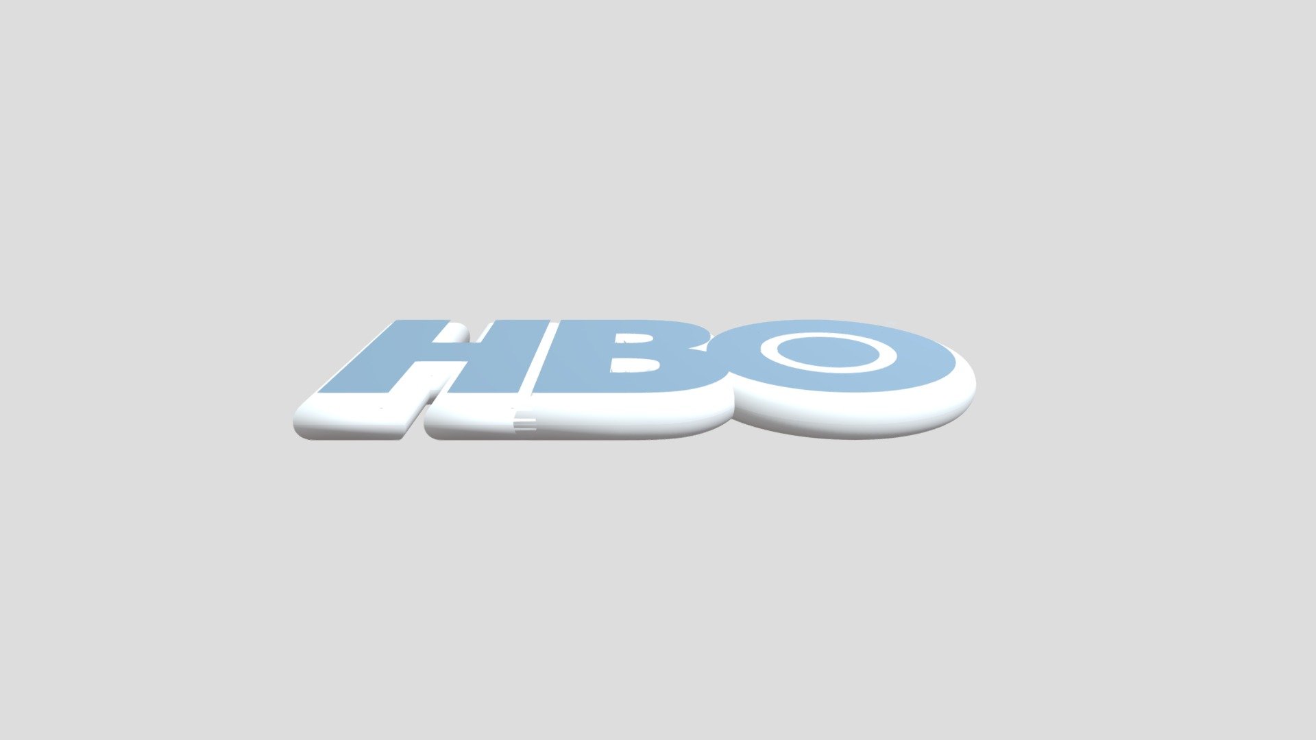 HBO (2018-present) Logo Remake - Download Free 3D model by ...
