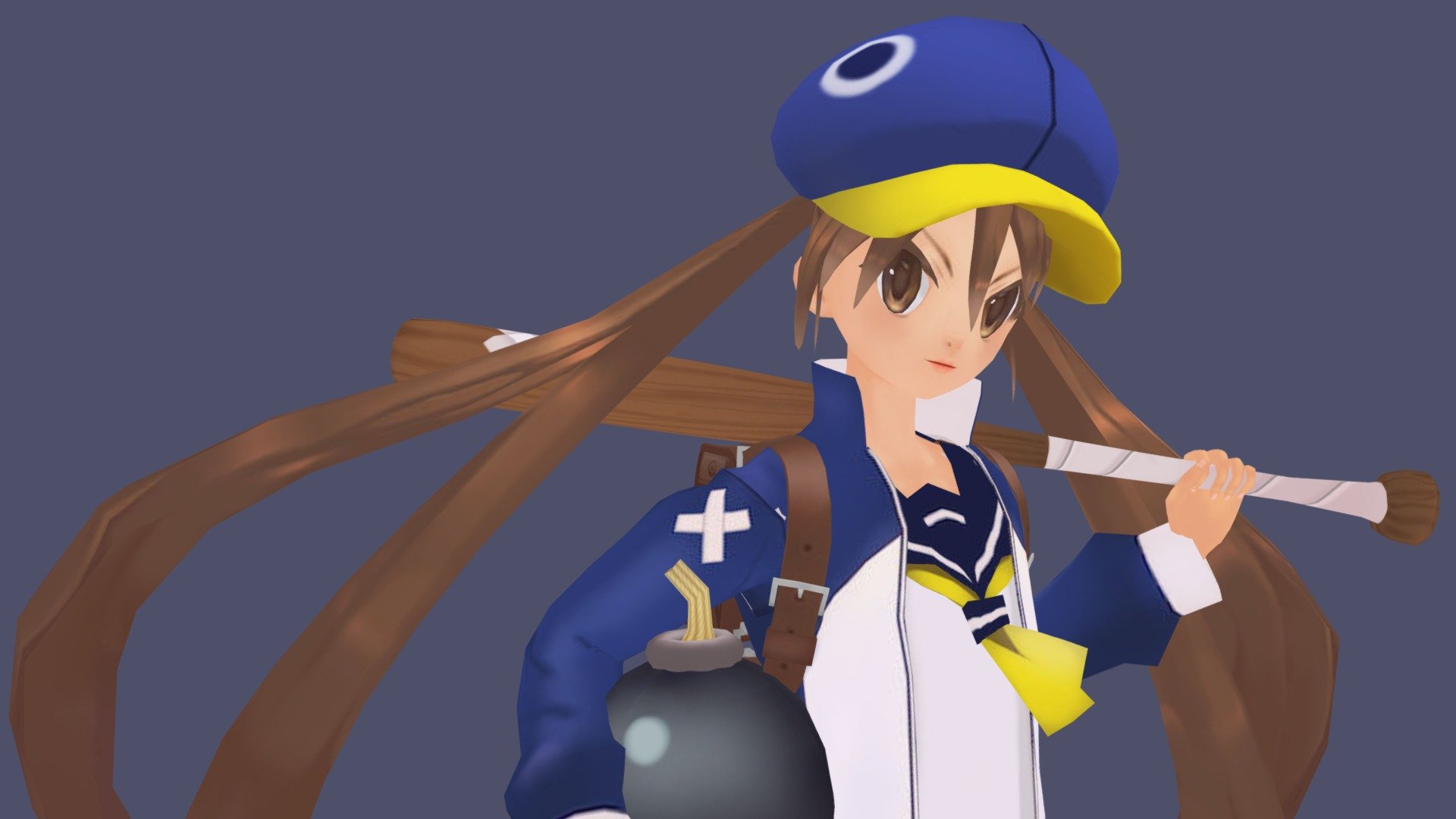 Kazamatsuri Fuka - Disgaea 4 - 3D model by Tahldon [b7eb02d] - Sketchfab