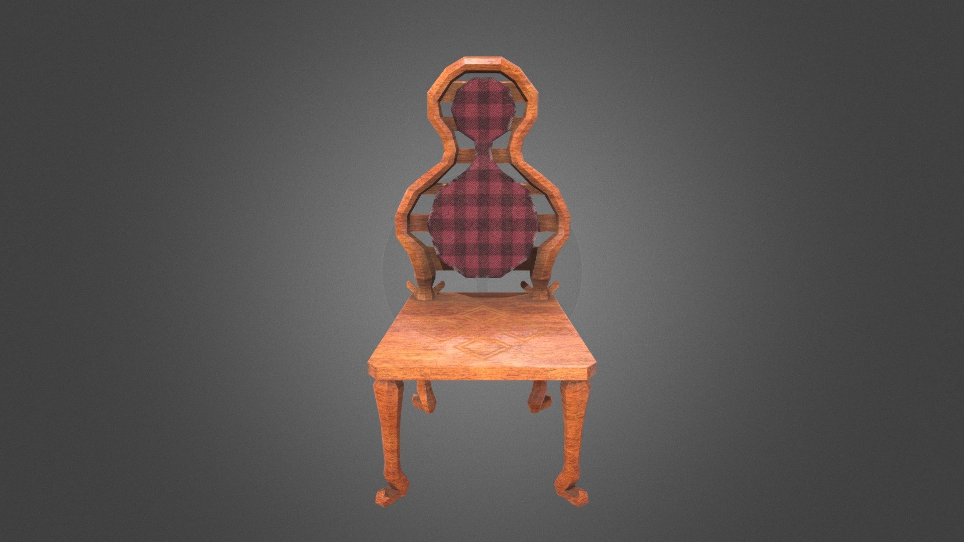Fancy Chair - 3D model by nolioli [b7eb9c4] - Sketchfab
