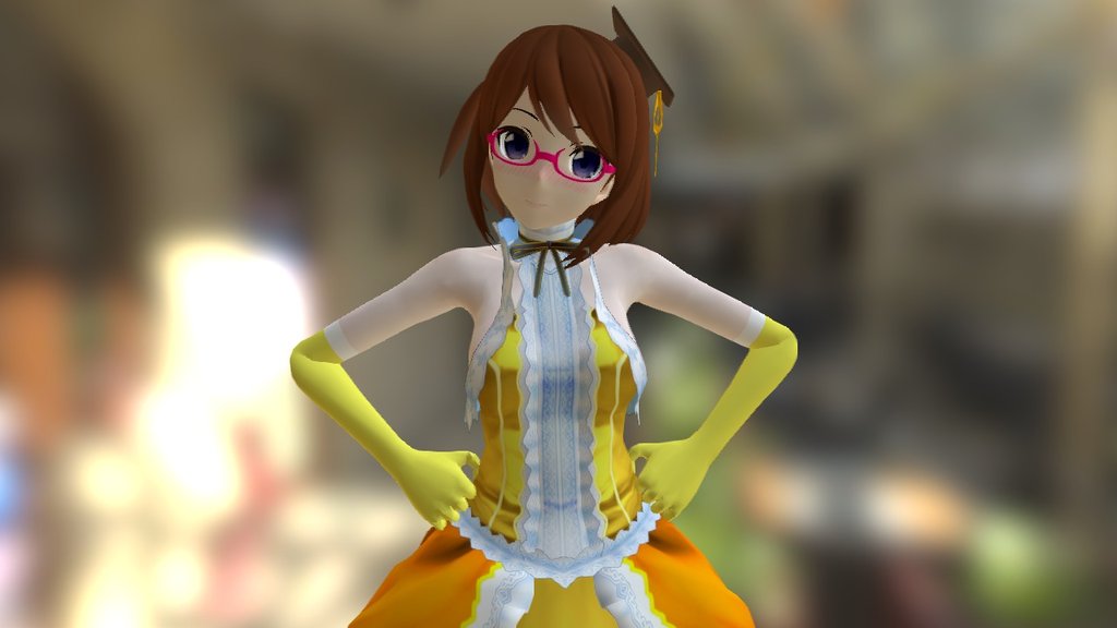 Ms. Proletariat 3D - MMD Test - 3D model by Anime Theme (@nwn_yoko ...