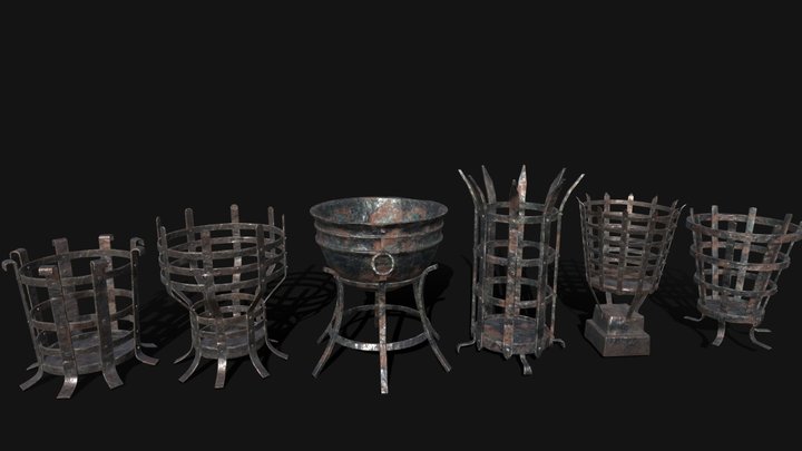 Brazier 3D models - Sketchfab