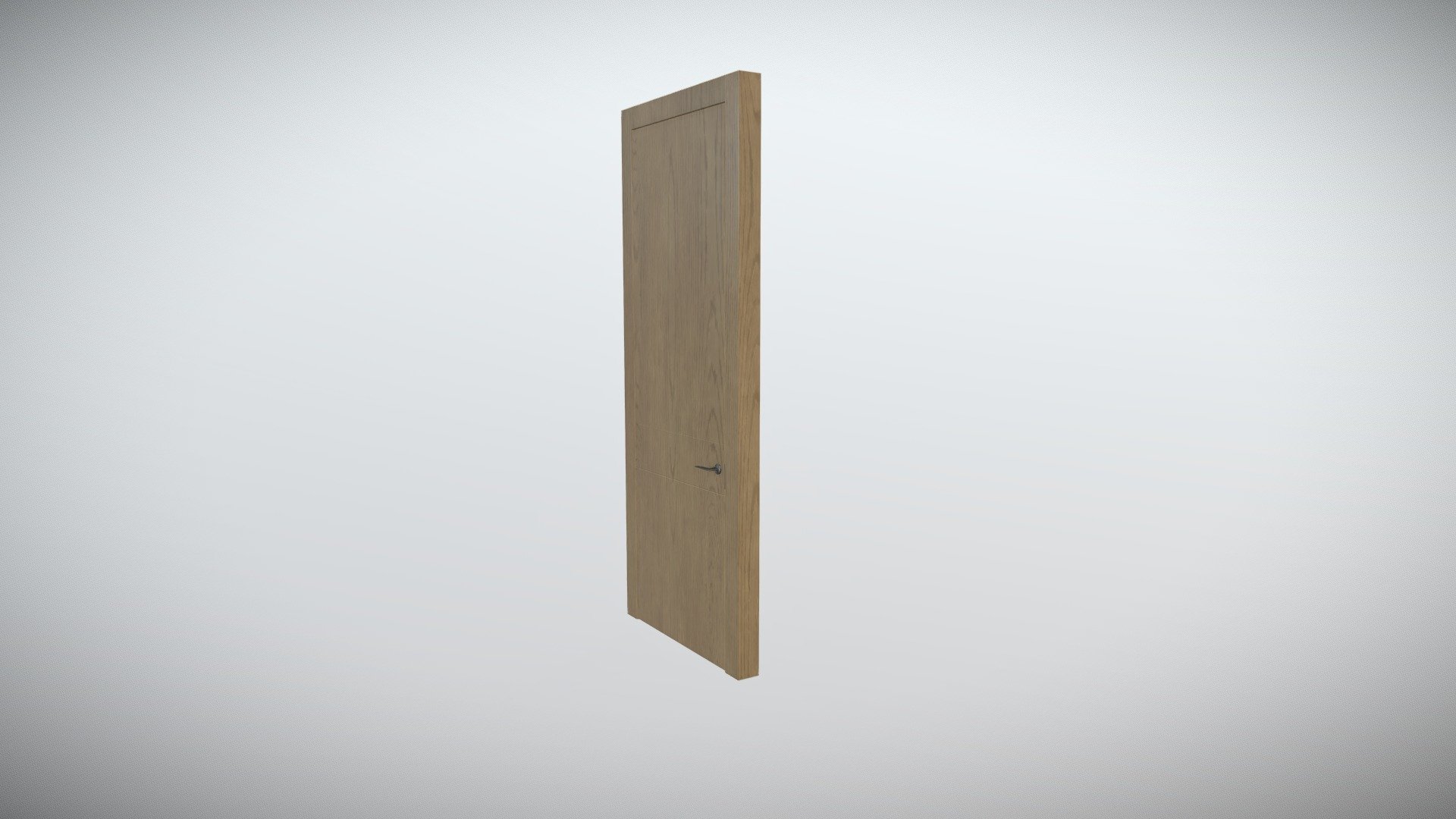 Flush Door Single - 3D model by araridoorswindows [b7ed5d7] - Sketchfab