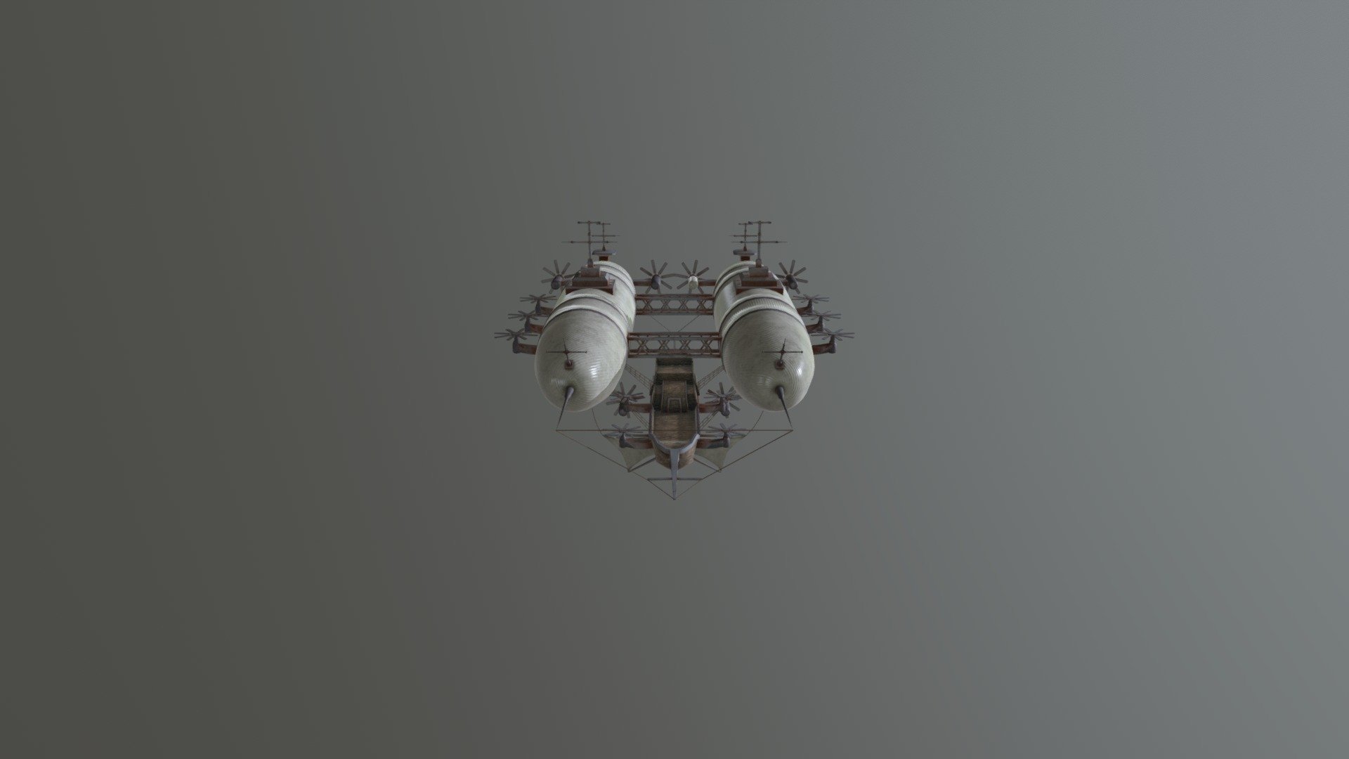Dirigible - 3D model by Loumiere [b7ed675] - Sketchfab