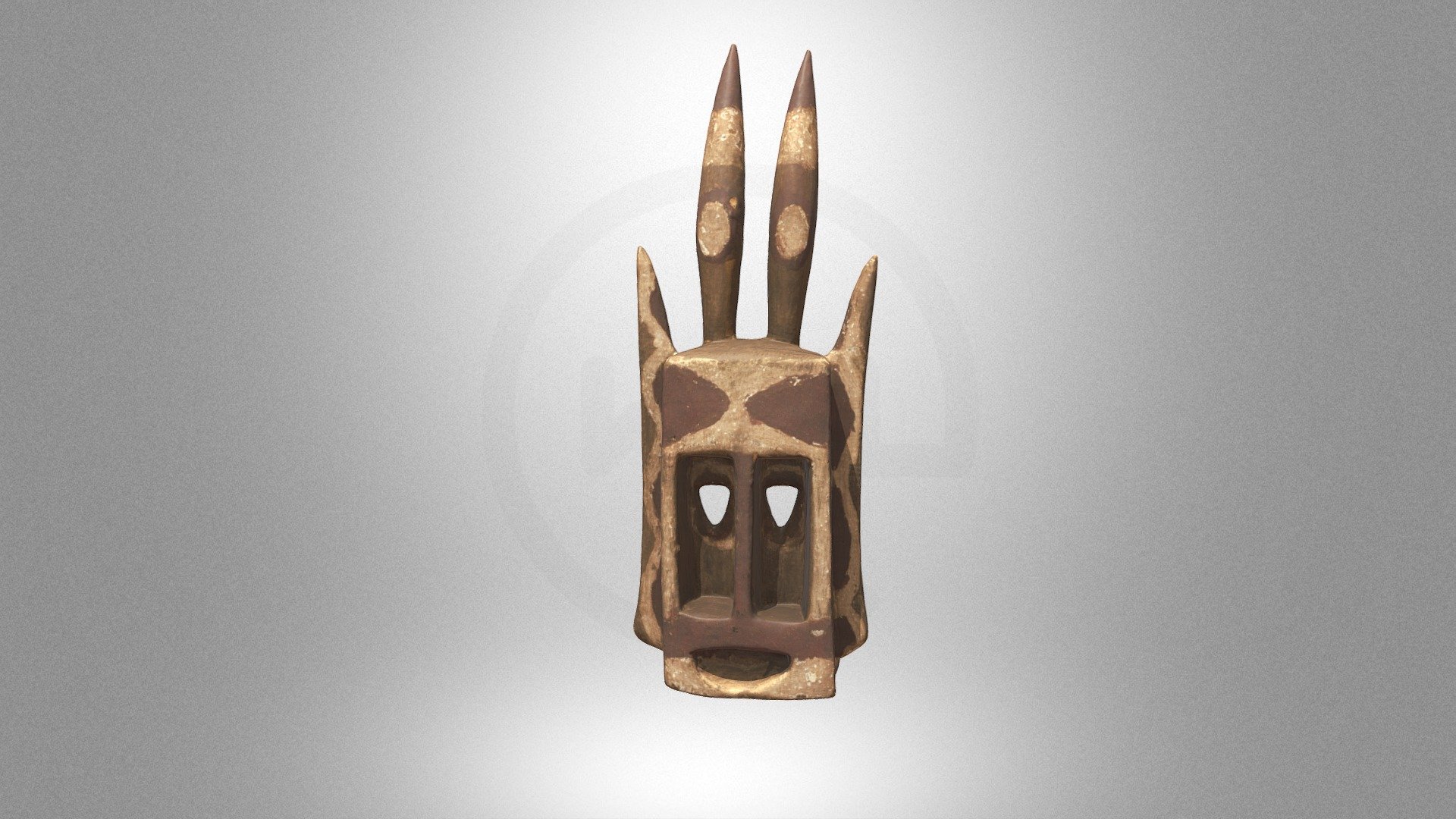 Walu antelope mask - Download Free 3D model by Virtual Museums of ...
