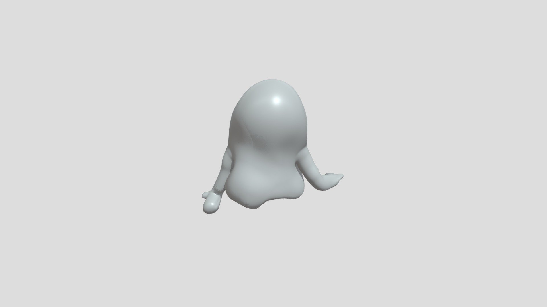 Cute Little Ghost - Download Free 3D model by Uchuu_Kira (@Uchuu_Kiyra ...
