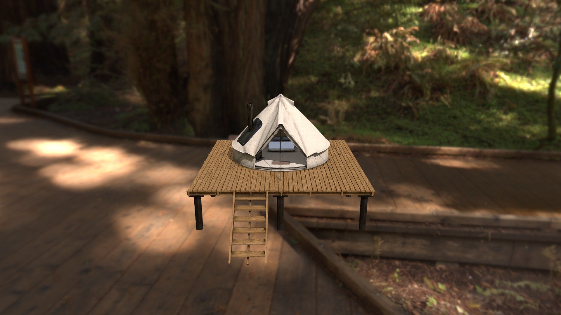 Tent - 3D model by Amaranth Studios (@AmaranthDev) [b7ef9c4] - Sketchfab