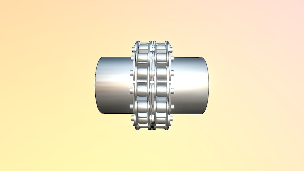 Chain Coupling 4016 - 3D model by Elram Engineering (@raybit10 ...