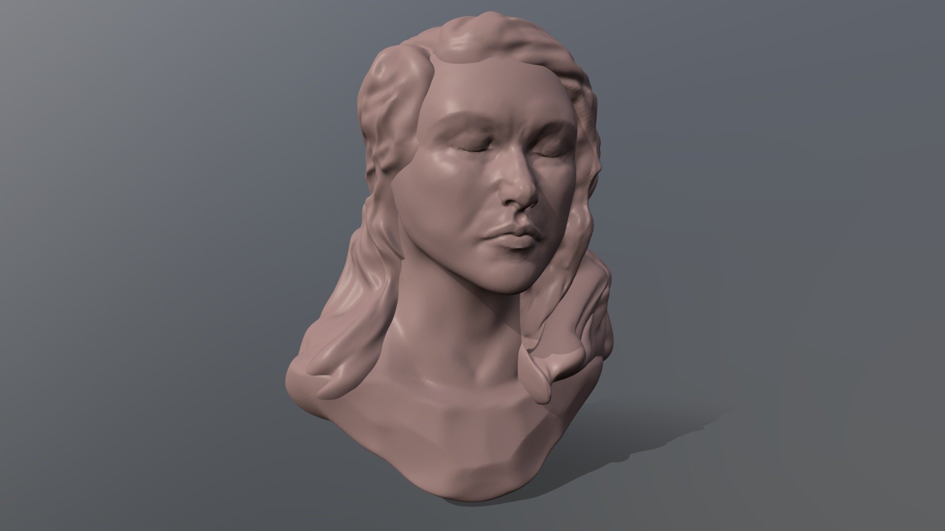 Girl Face - 3D model by randomfriendly [b7f07ff] - Sketchfab