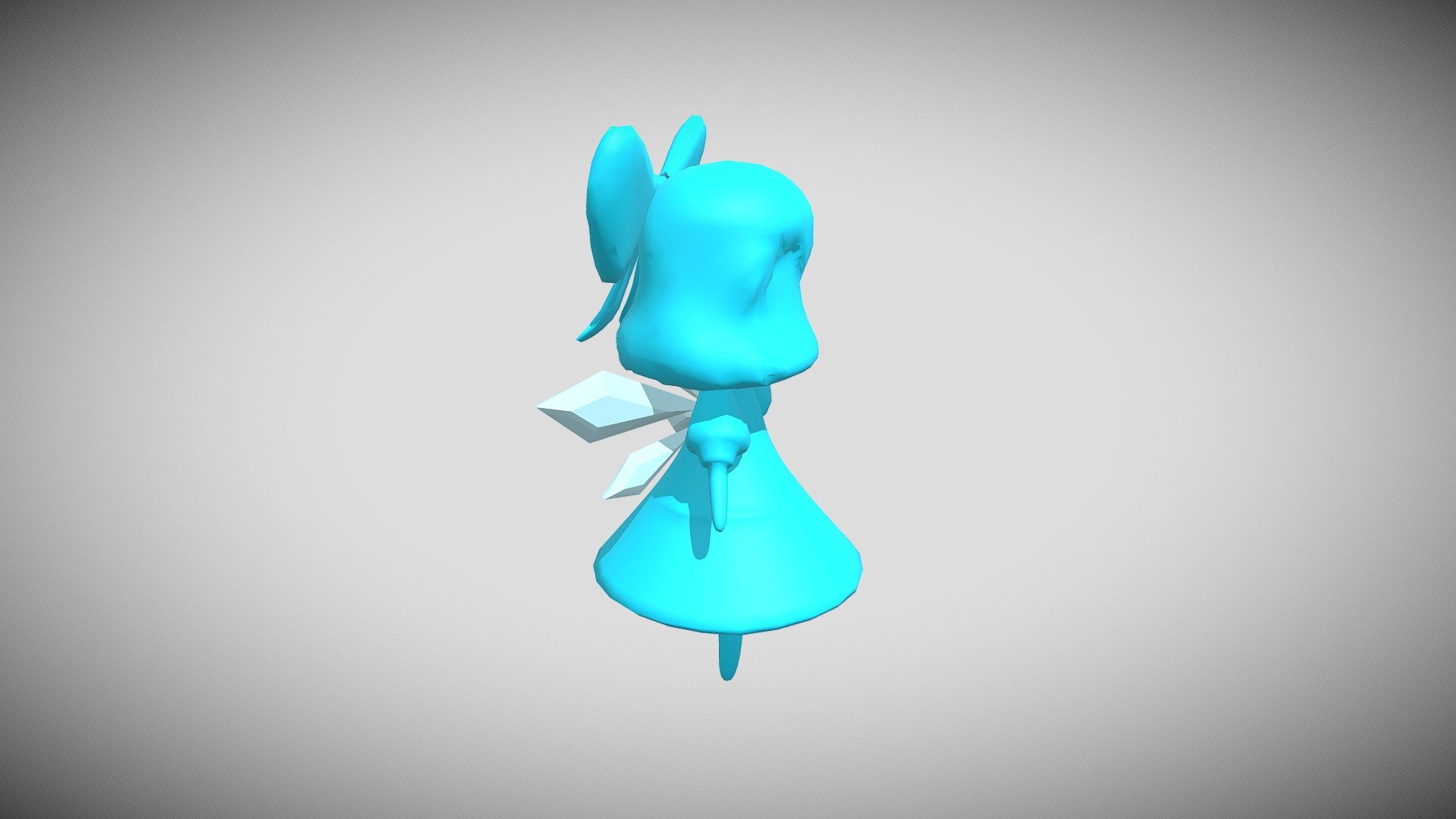Cirno - 3D model by AnnaTheAngel [b7f1140] - Sketchfab