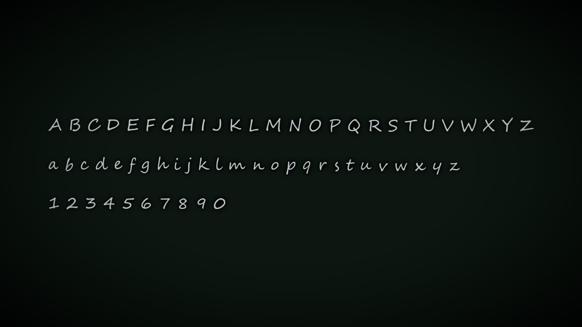 Script Font Pack 2 - Buy Royalty Free 3D model by Okapiguy [b7f1c4a ...