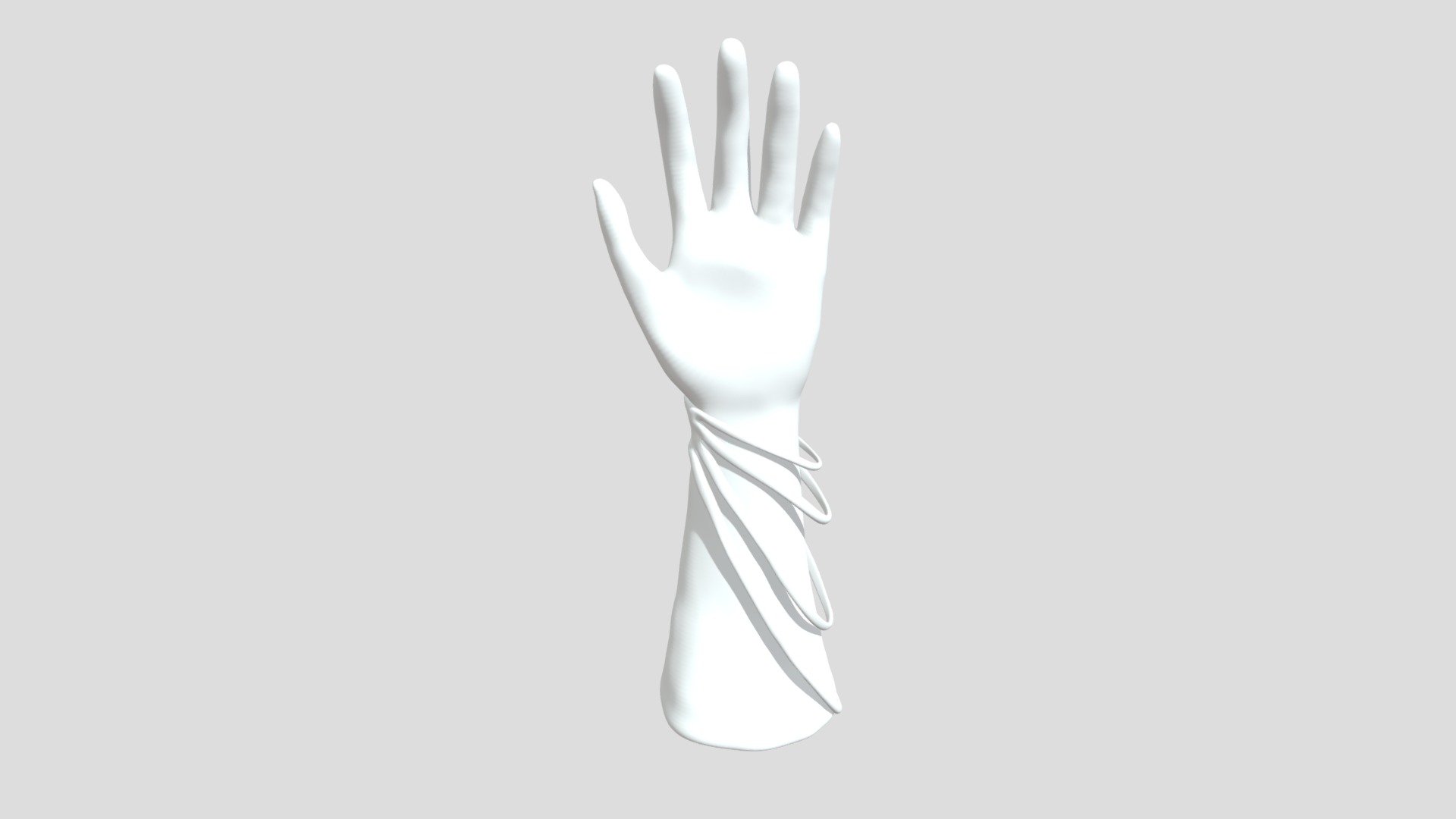 3D Model of Stylized Glove - 3D model by tussskanchik [b7f2711] - Sketchfab