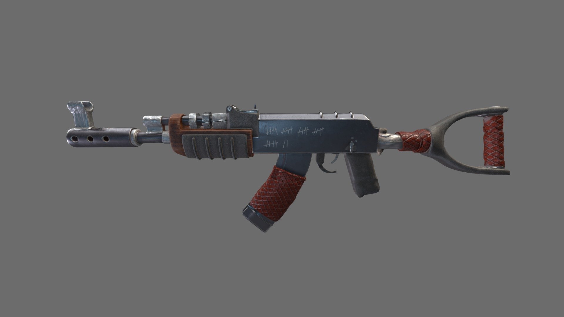 AK47rustskin - Download Free 3D model by osporagus [b7f3f2c] - Sketchfab