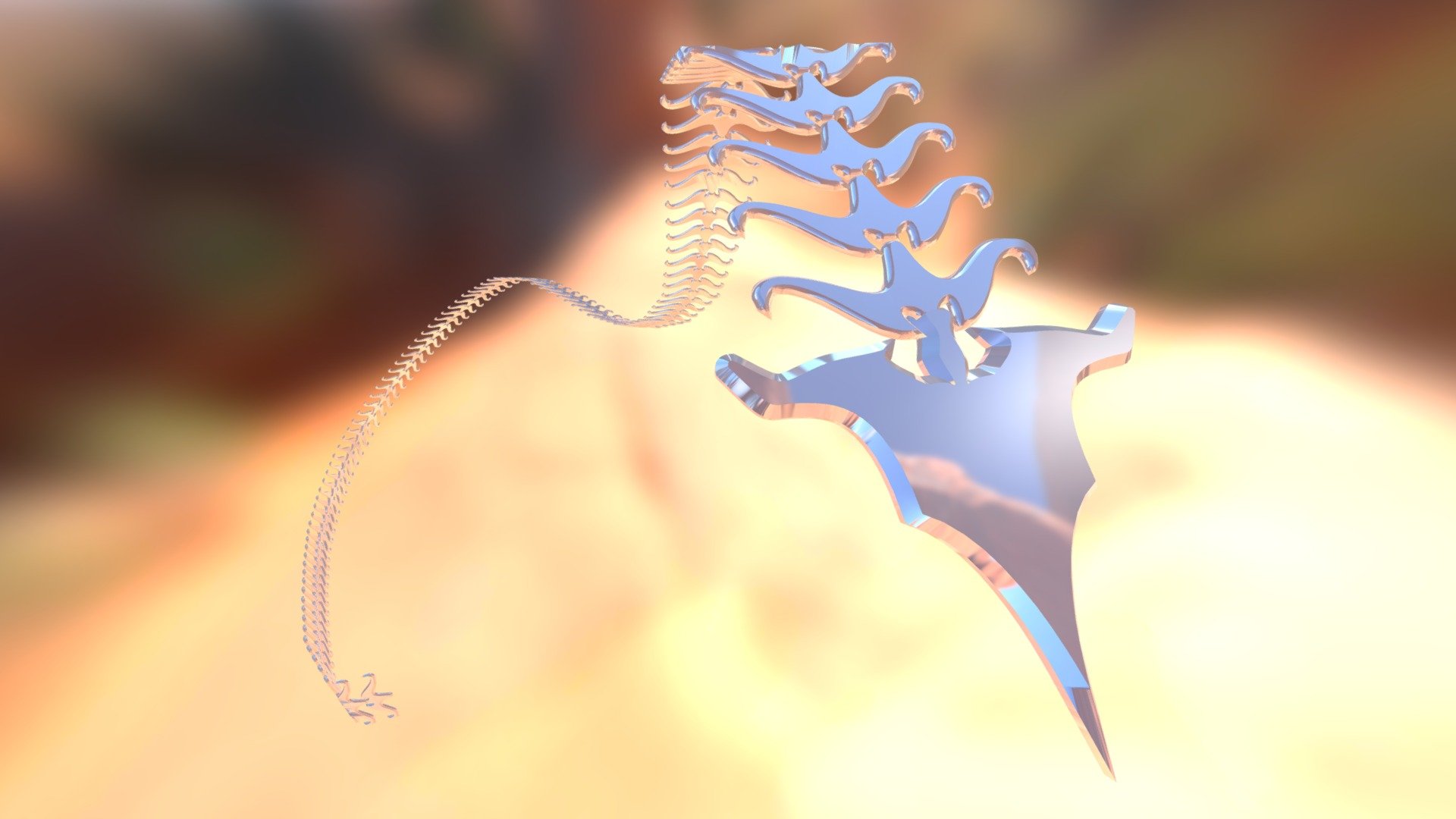 Daggertail - 3D model by Jpolicromatico (@barrientos-jose) [b7f4017 ...