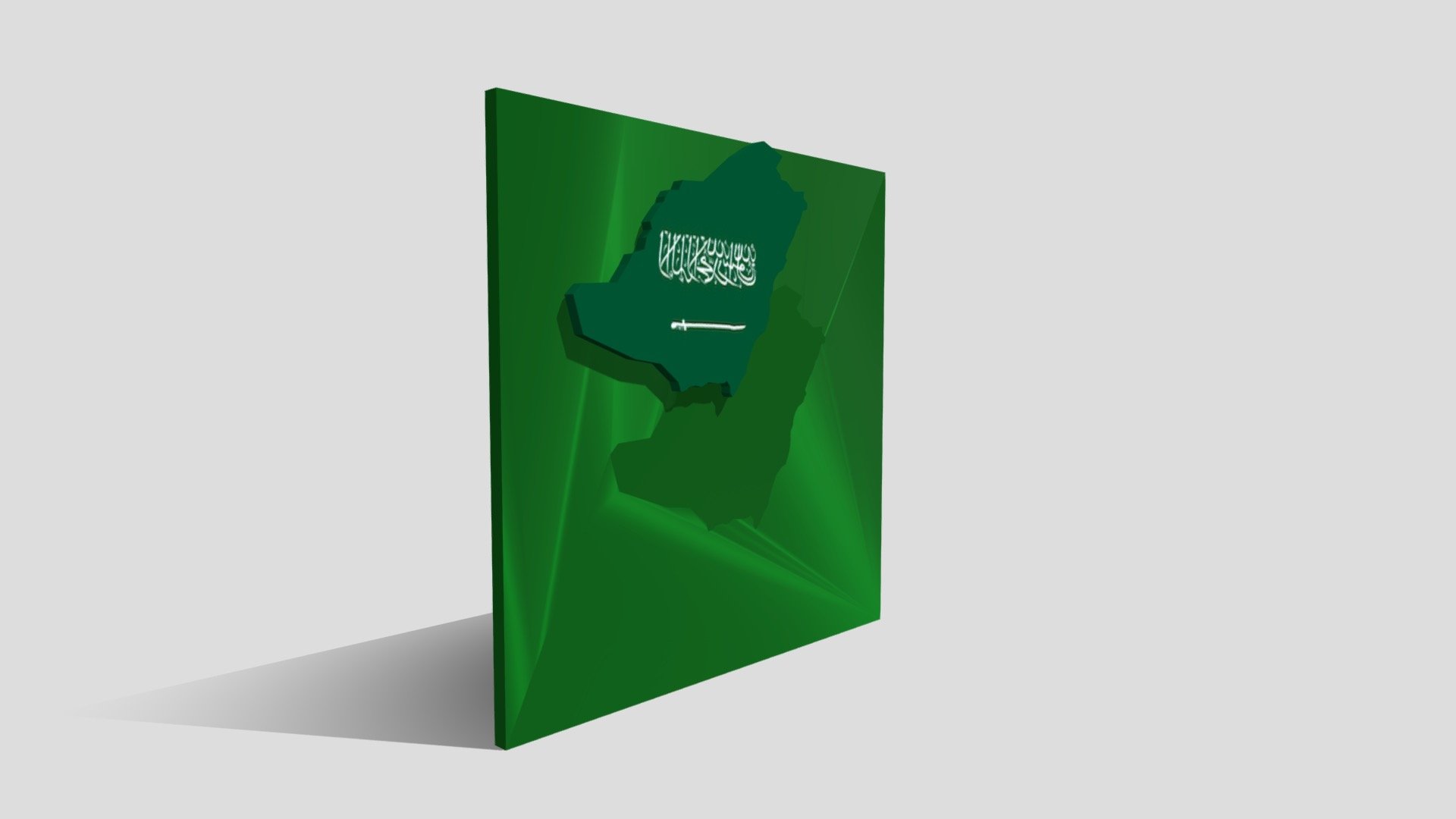 SAUDI MAP - Download Free 3D model by albraaldamadi [b7f74b1] - Sketchfab
