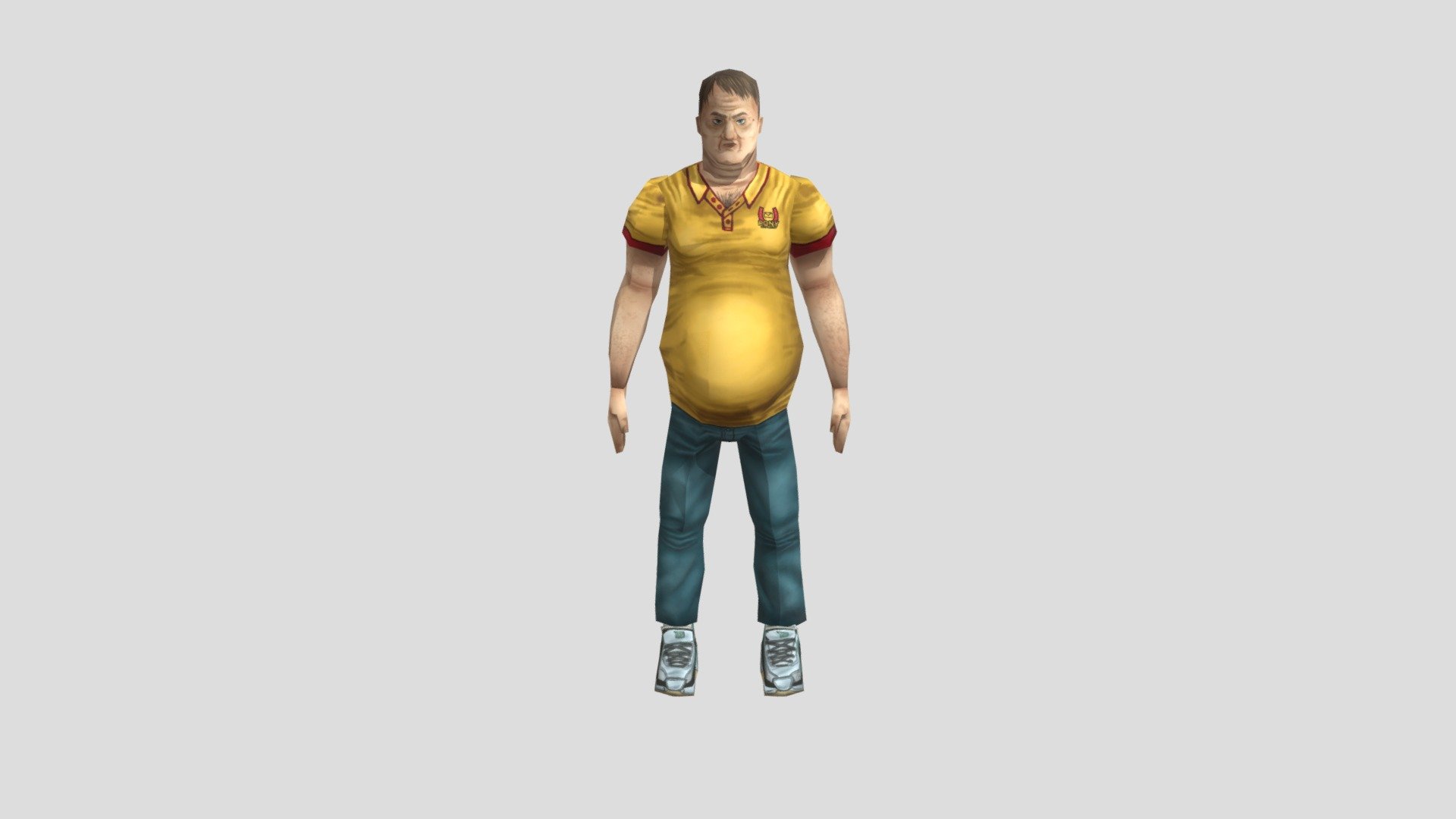 Swansea from Mouthwashing (Rigged) - Download Free 3D model by ...