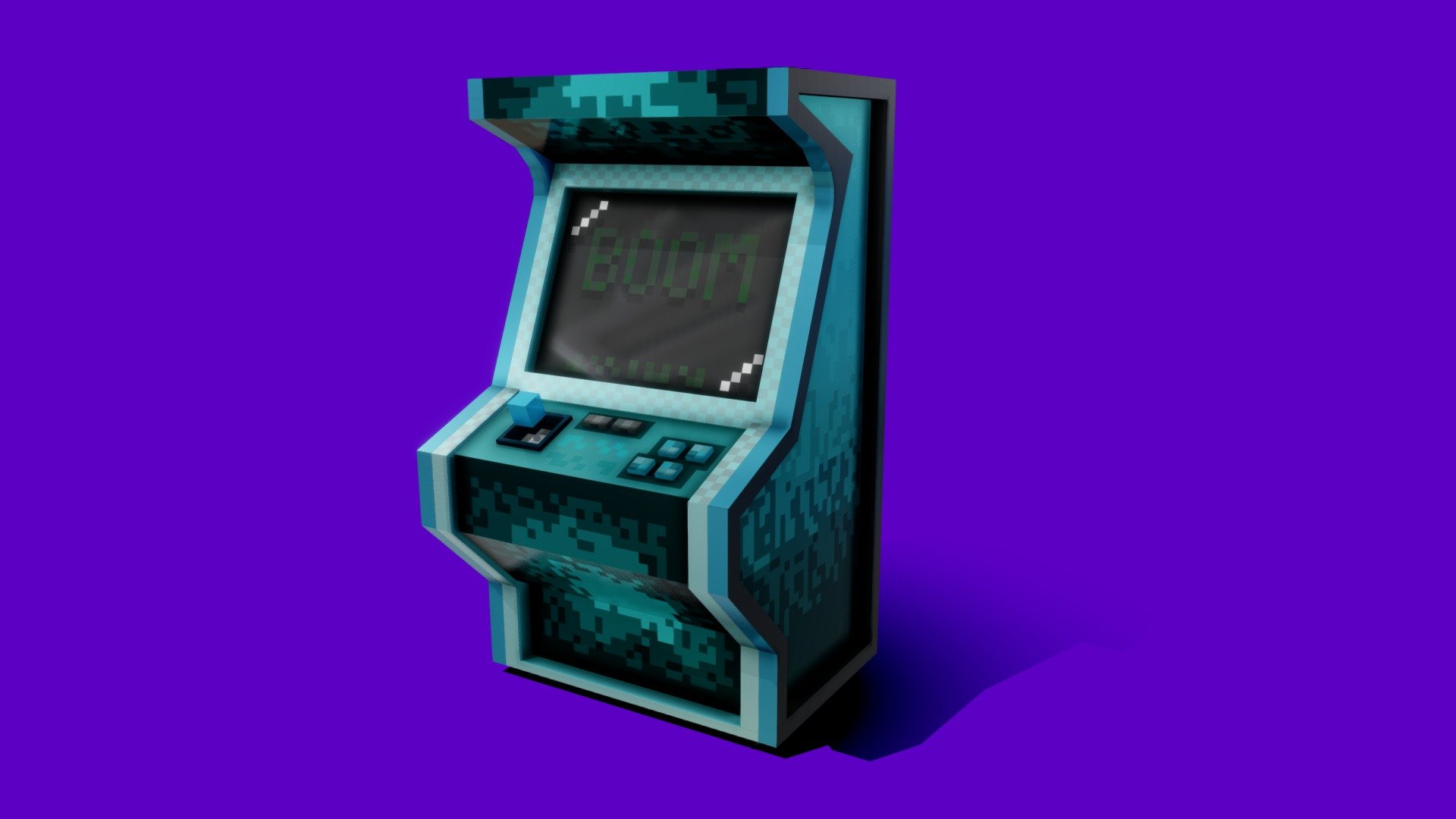 Boom Arcade Machine - 3D model by Art_bor [b7fbb21] - Sketchfab