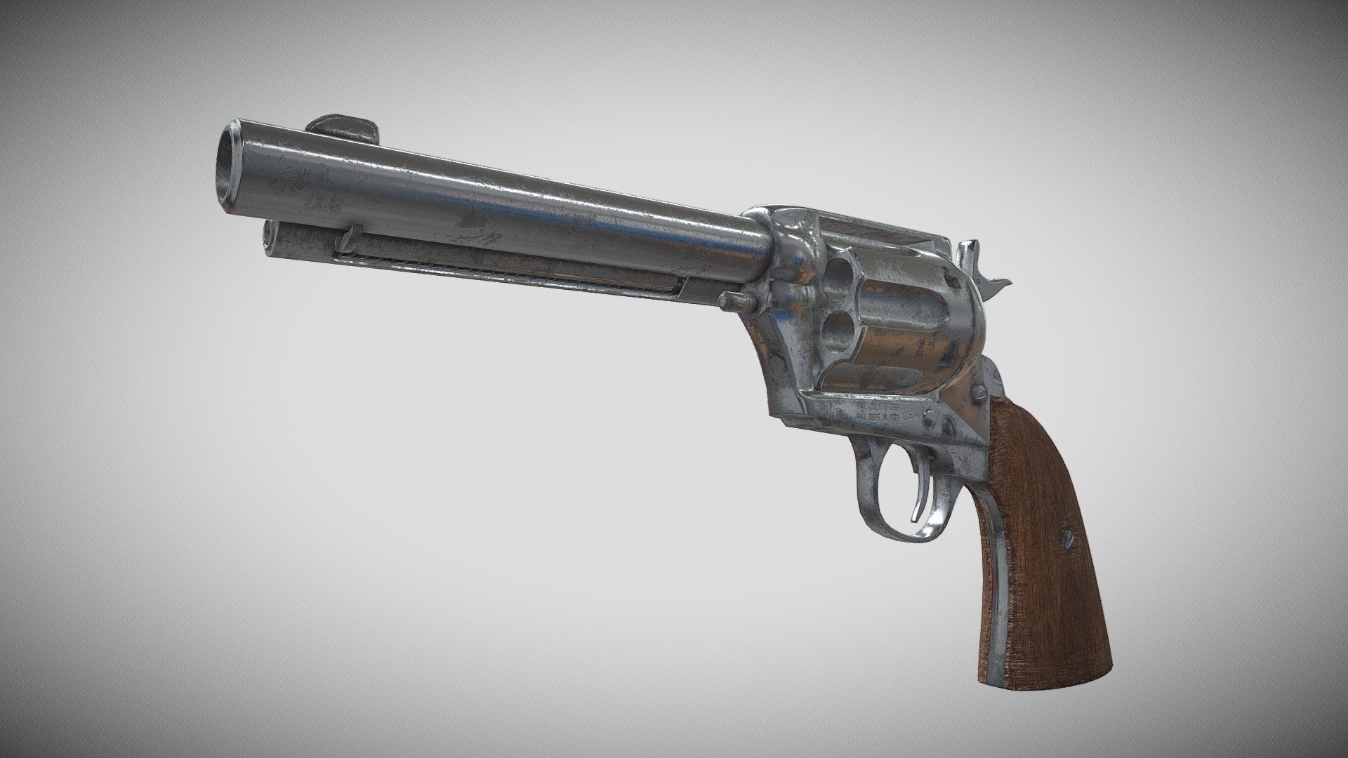 Colt 1873 - 3D model by Vlad Tarnovskyi (@v.tar) [b7fe595] - Sketchfab