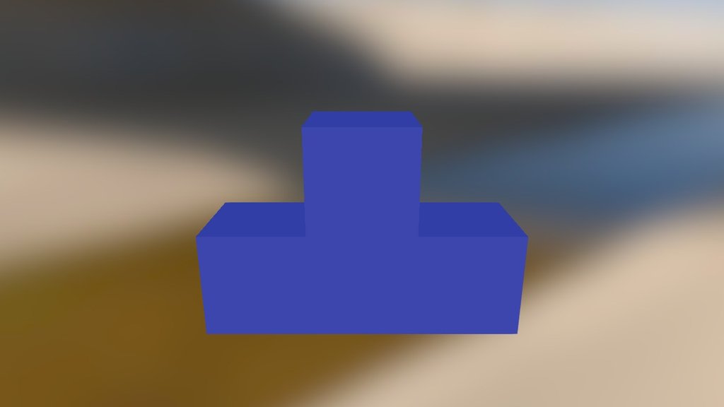 Puzzle Cube Blue Part NL - 3D model by nlevin8 [b7fef63] - Sketchfab