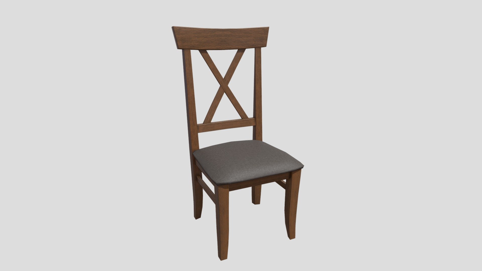 Dining Wood Chair - 3D model by Diego Severo (@DiegoSevero) [b7fff3c ...