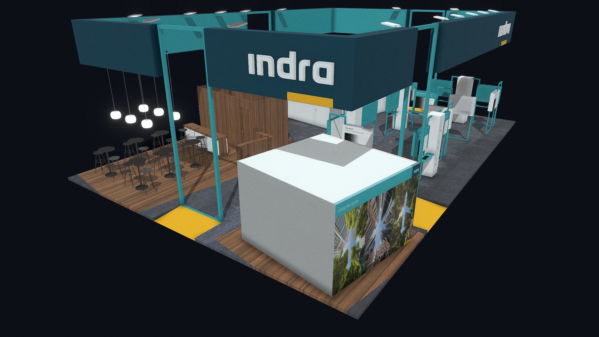 Event Stand - 3D model by K3D Crew (@K3DCrew) [b801029] - Sketchfab