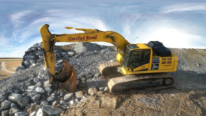 Backhoe 3D models - Sketchfab