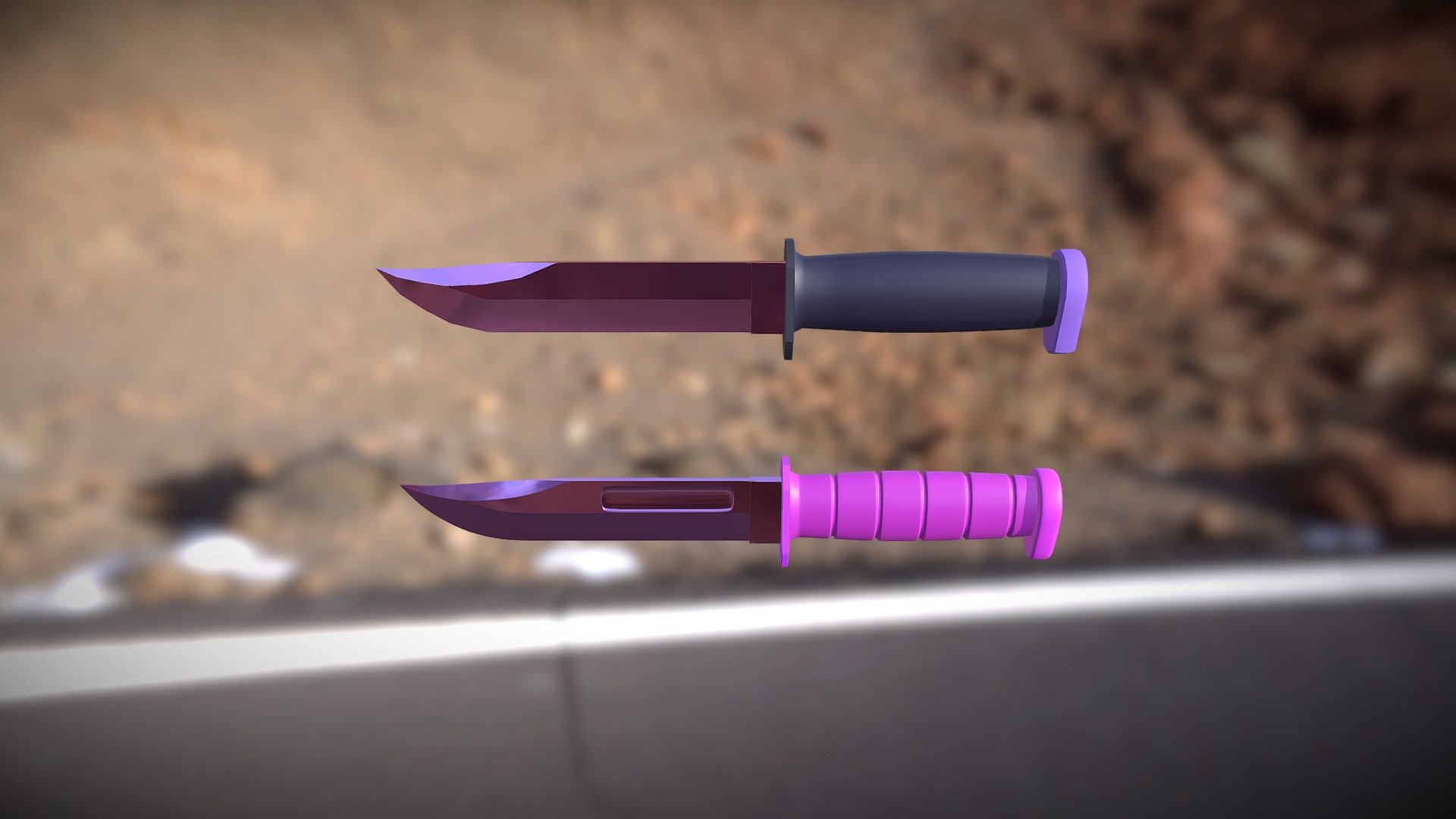 knife - 3D model by azile66 [b801fba] - Sketchfab