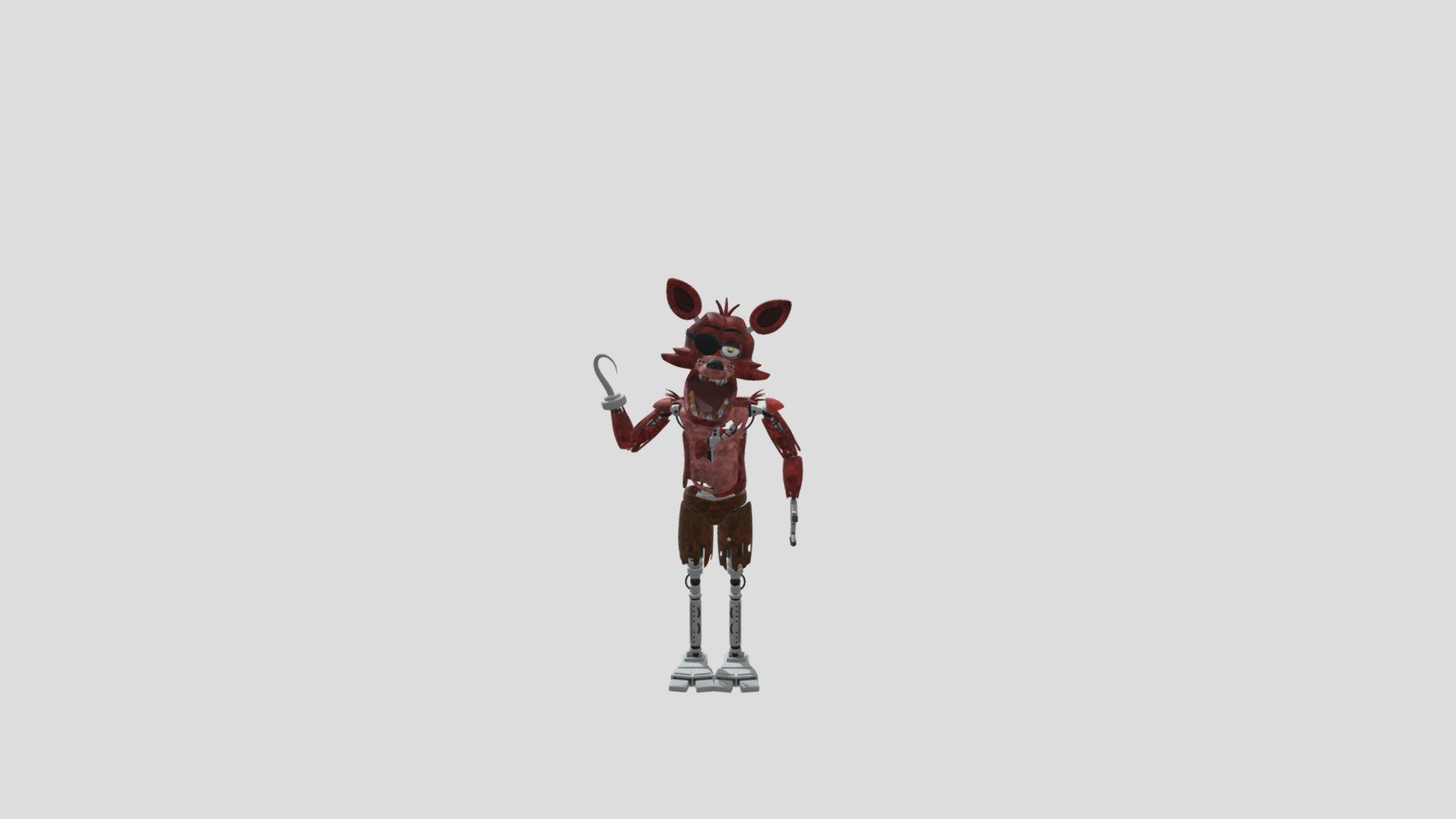 Foxy Merch Pose - Download Free 3D model by dwall8611 [b802261] - Sketchfab