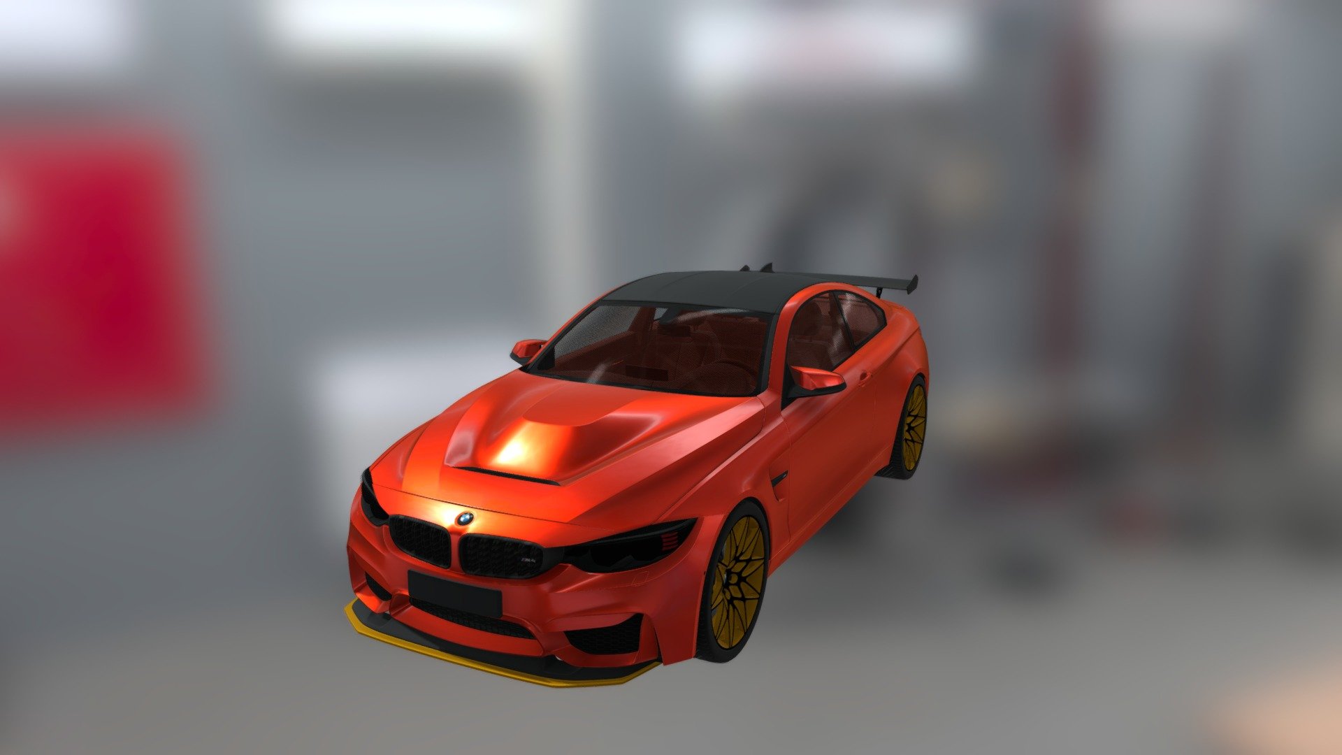 bmw m4 gts - 3D model by amirwpf [b802e49] - Sketchfab
