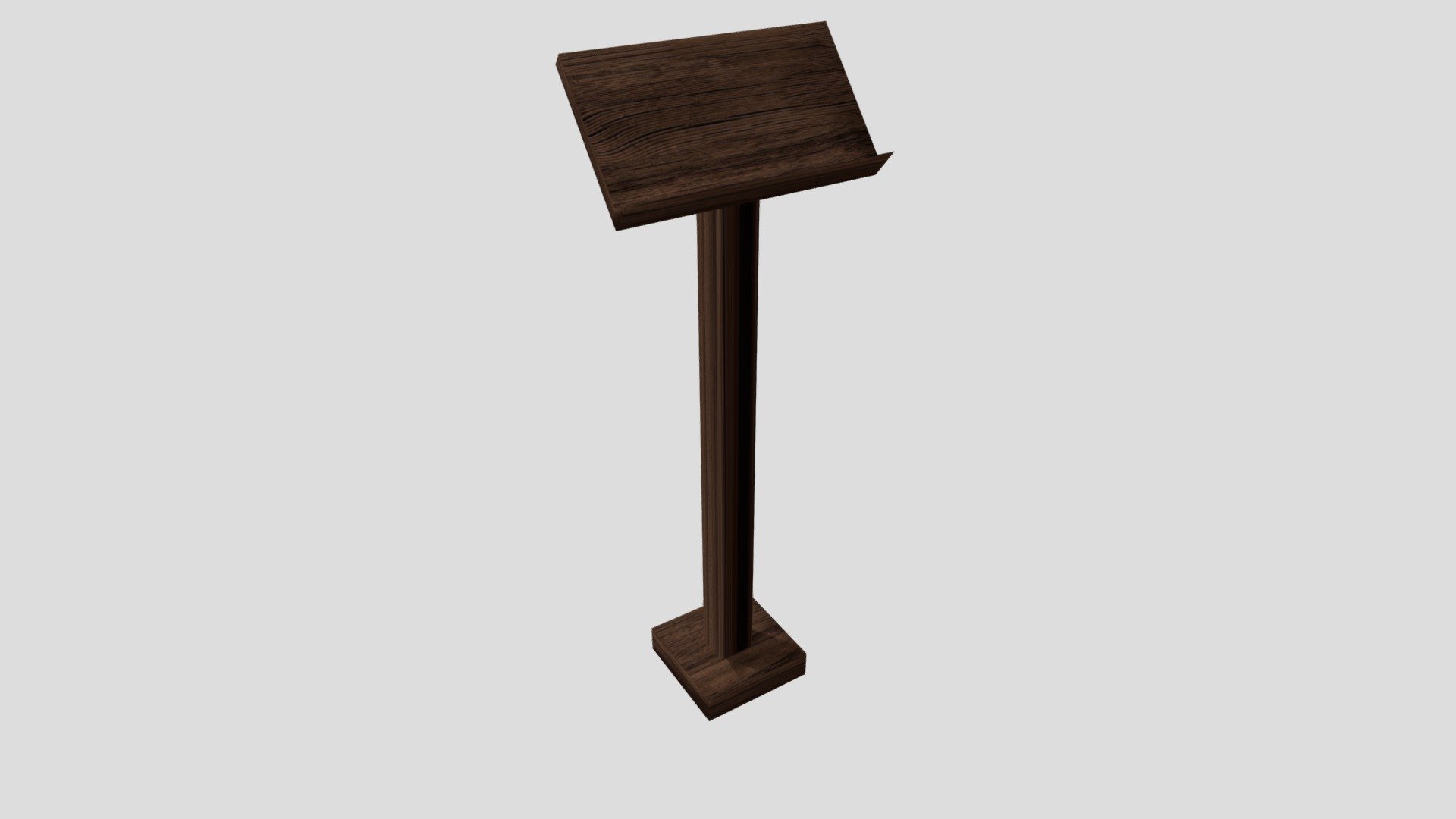 Lectern 01 - 3D model by scostain [b804f34] - Sketchfab