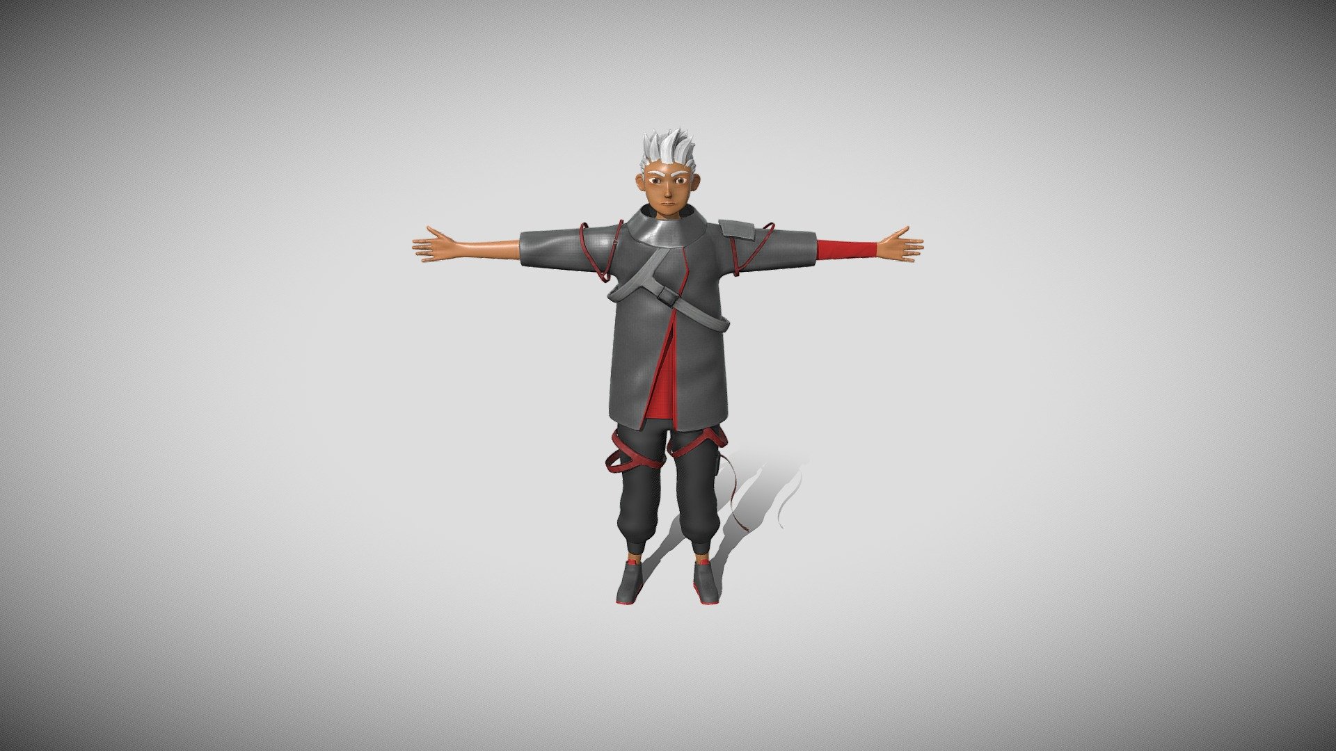 Character model_Emiya - 3D model by alastairlimm [b8057be] - Sketchfab