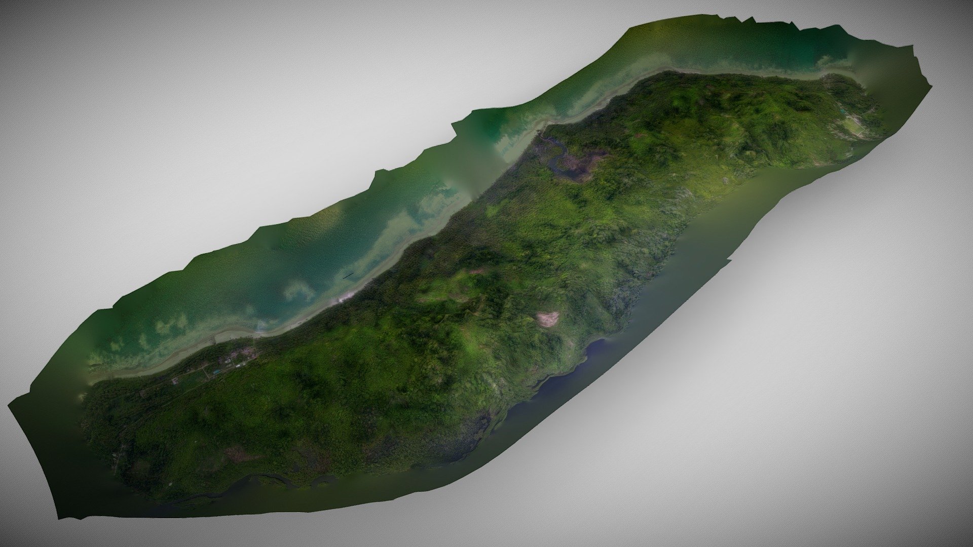 Drone Ortophoto Desain Tapak Sakaladhat 30 - Download Free 3D model by ...