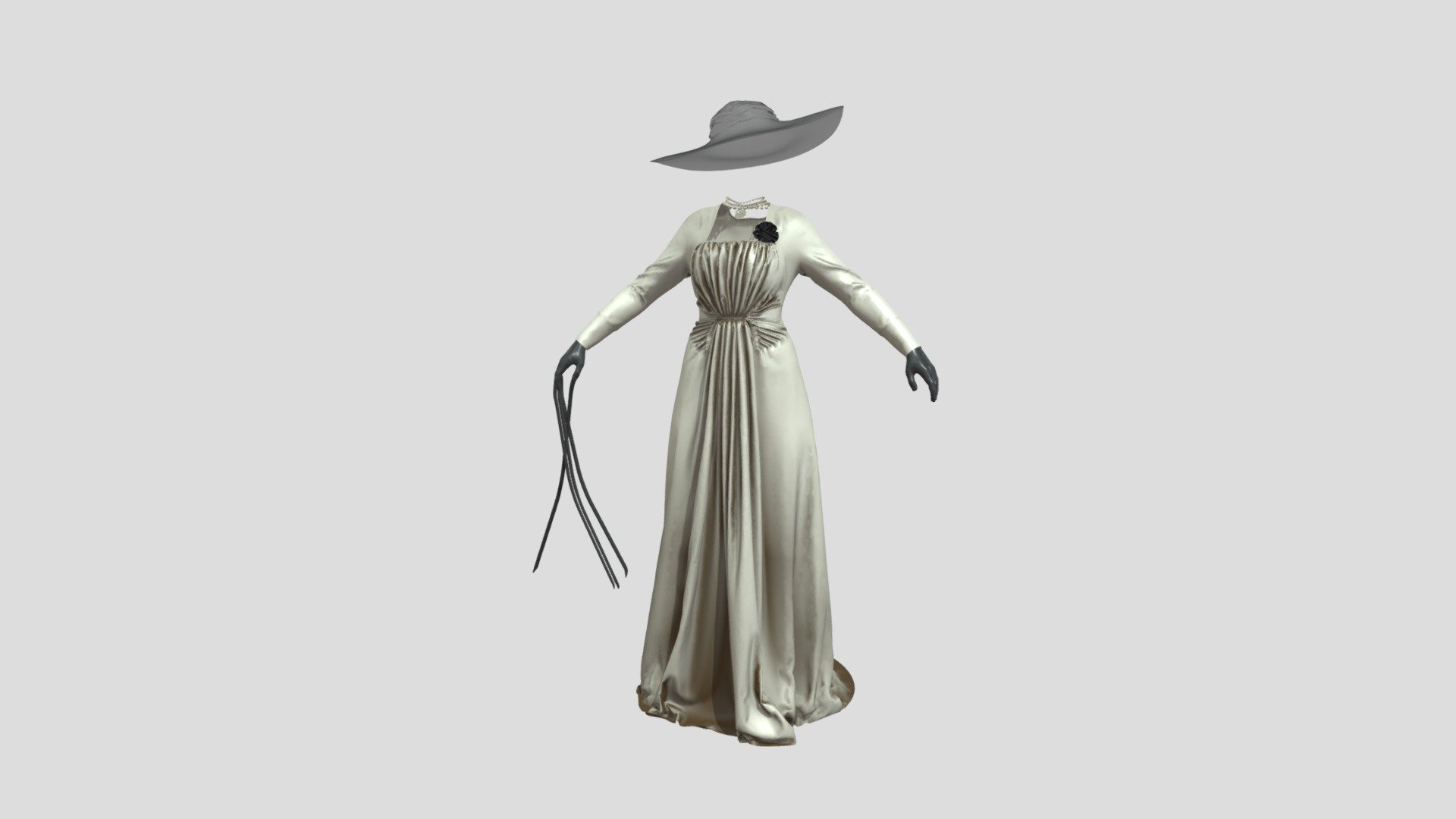 Lady Dimitrescu Outfit - Download Free 3D model by A9908244 [b8065c3 ...