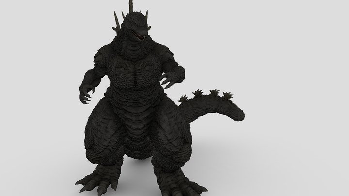 Godzilla-minus-one 3D models - Sketchfab