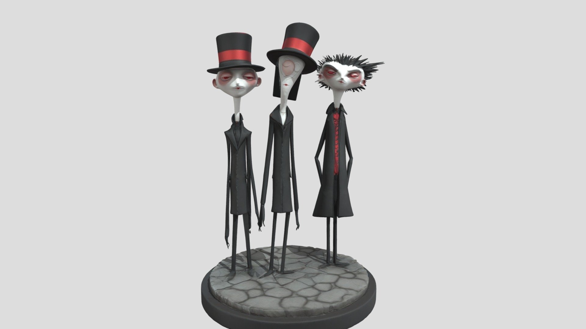 The Eccentric Trio - Download Free 3D model by kurt heppke (@heppke ...