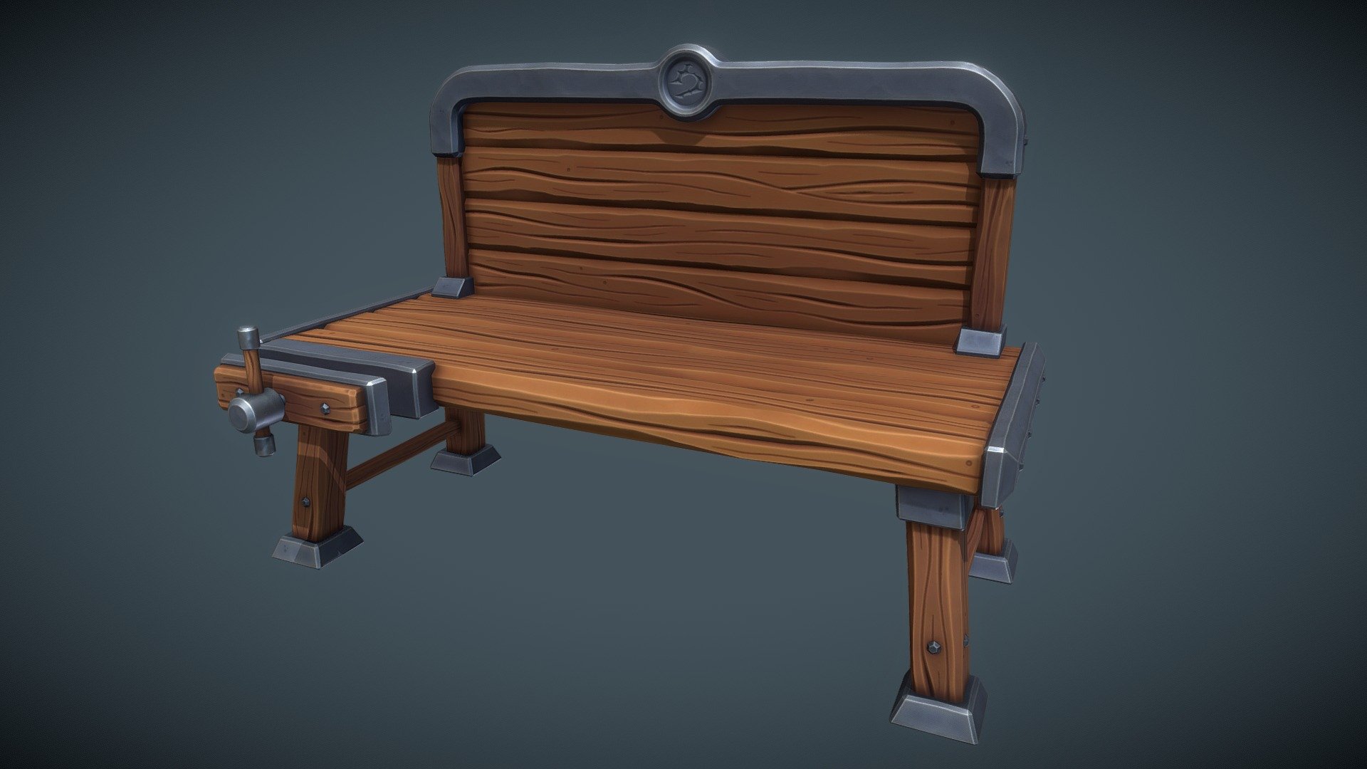 Stylized Workbench - Buy Royalty Free 3D model by MatCrea3D [b8078ed ...