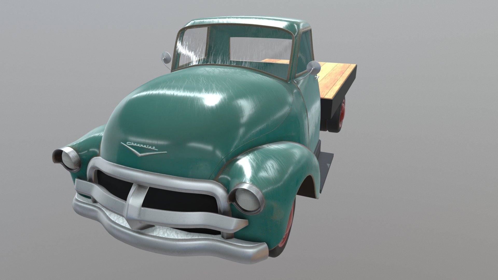 Chevrolet Inspired Truck - 3D model by Michael Mason (@n9954309 ...