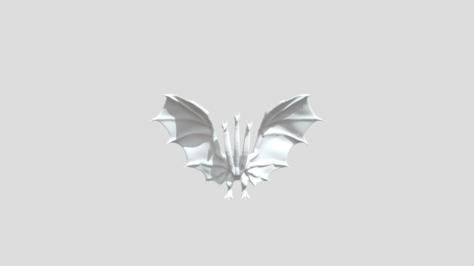 King_ Ghidorah_2019 - Download Free 3D model by AngelGamer1411 [b808f74 ...