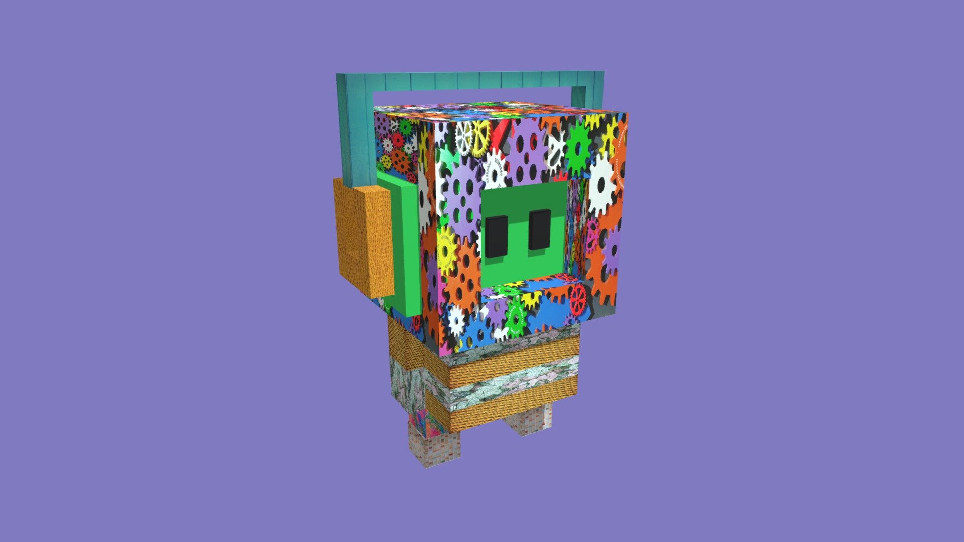 Rookie Roby #17 - Download Free 3D model by JasseeNFT [b8098de] - Sketchfab