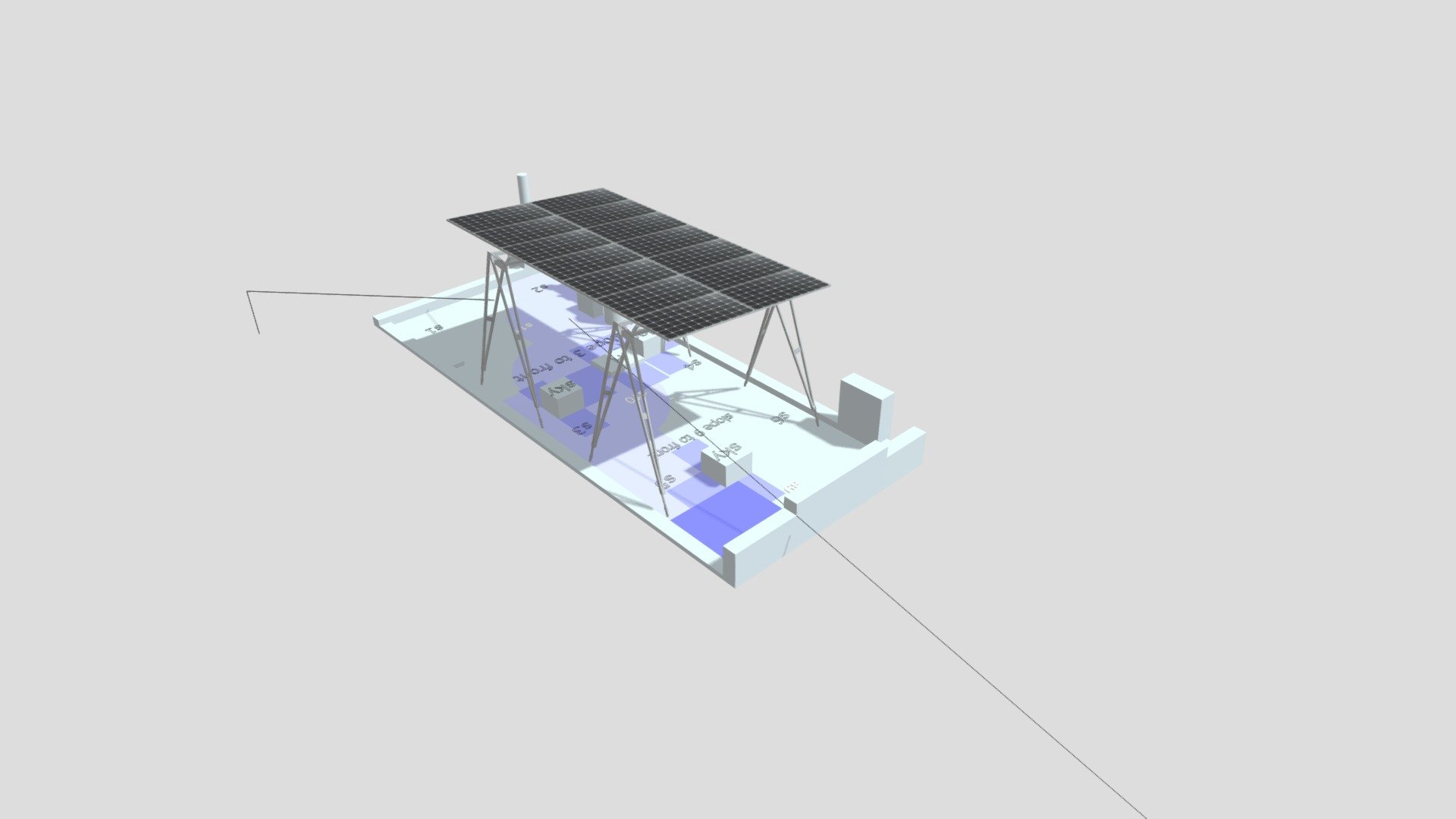 53 3rd Pl 14 Mod 72 Cell Canopy - 3D model by brooklynsolarworks ...
