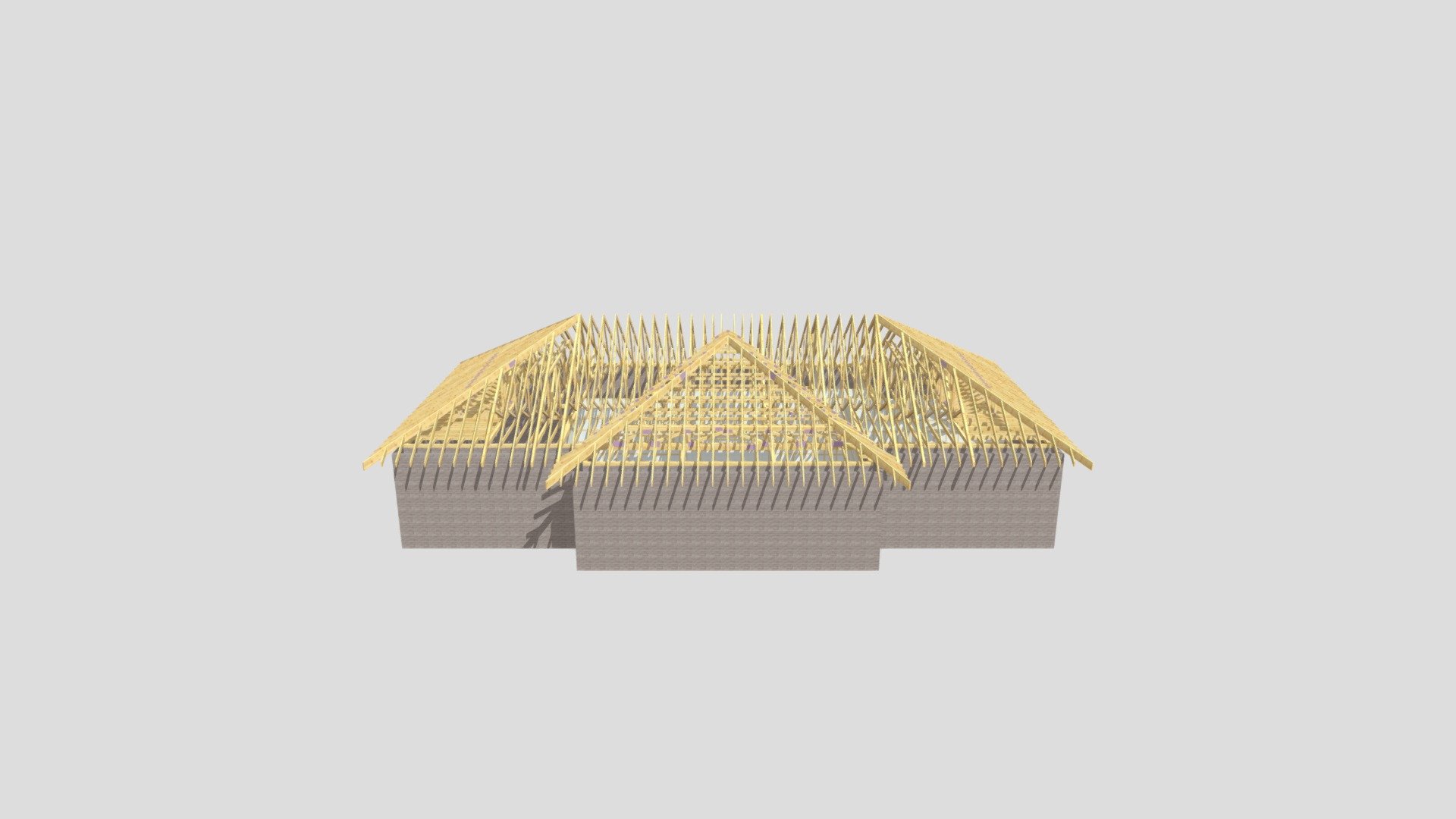 M O' Reilly Truss Roof REV A - Download Free 3D model by Dermf [b80a646 ...