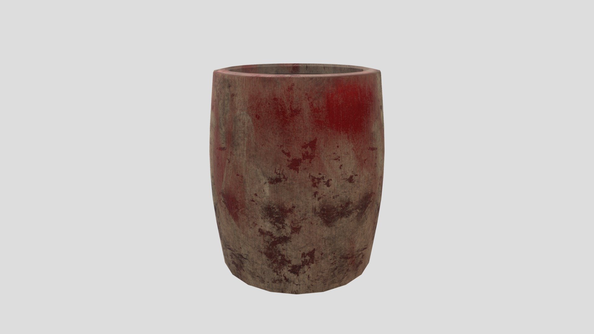 Blood Barrel - 3D model by NathanRLissaman [b80b569] - Sketchfab